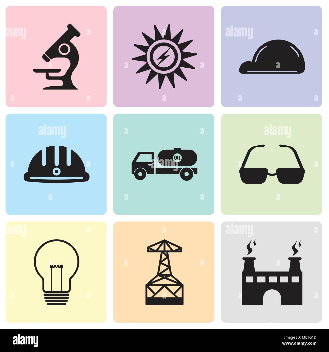 Mobil oil Stock Vector Images - Alamy