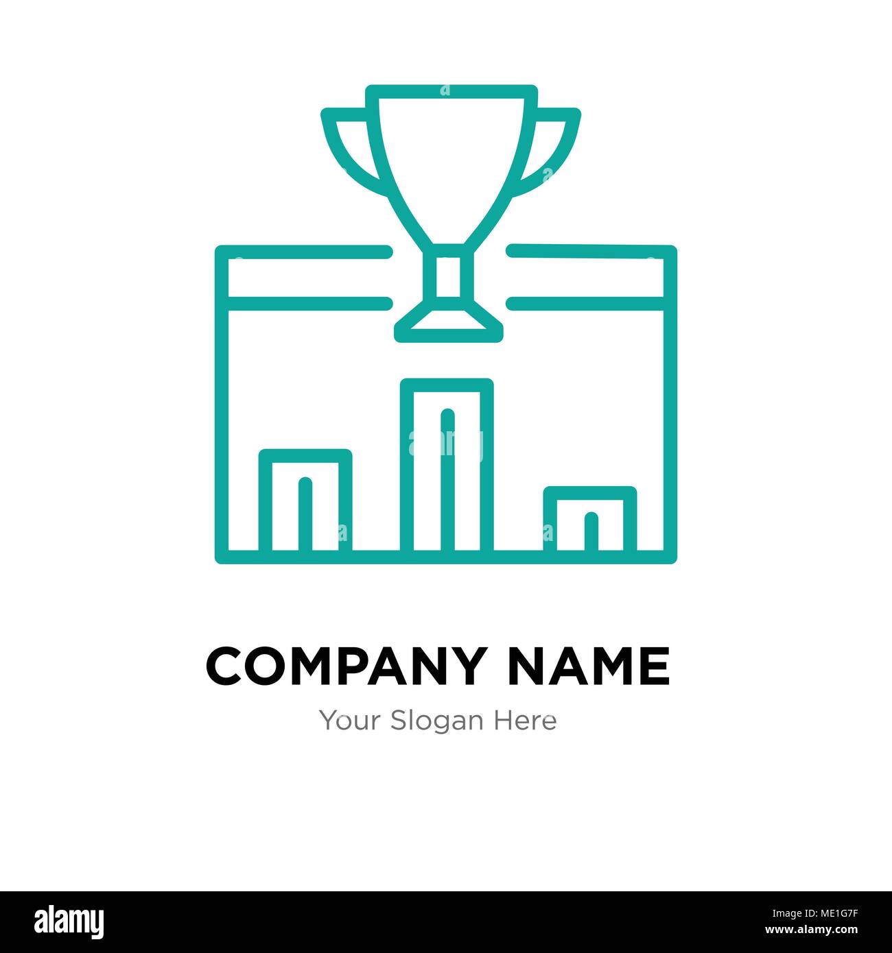 1st place company logo design template, Business corporate vector icon ...