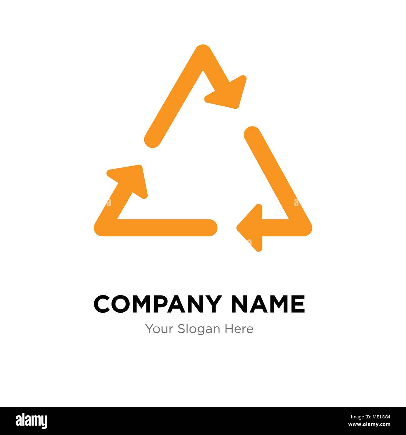 triangle company logo design template, Business corporate vector icon ...