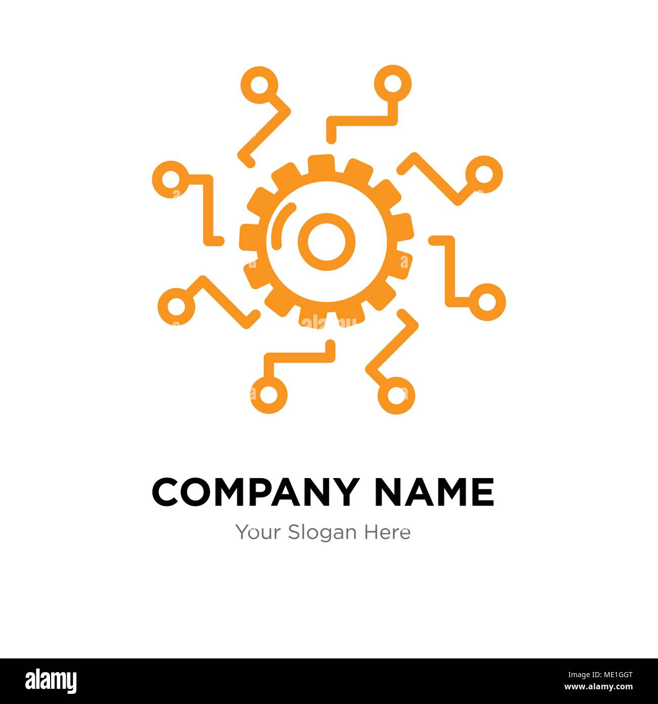 Settings company logo design template, Business corporate vector icon ...