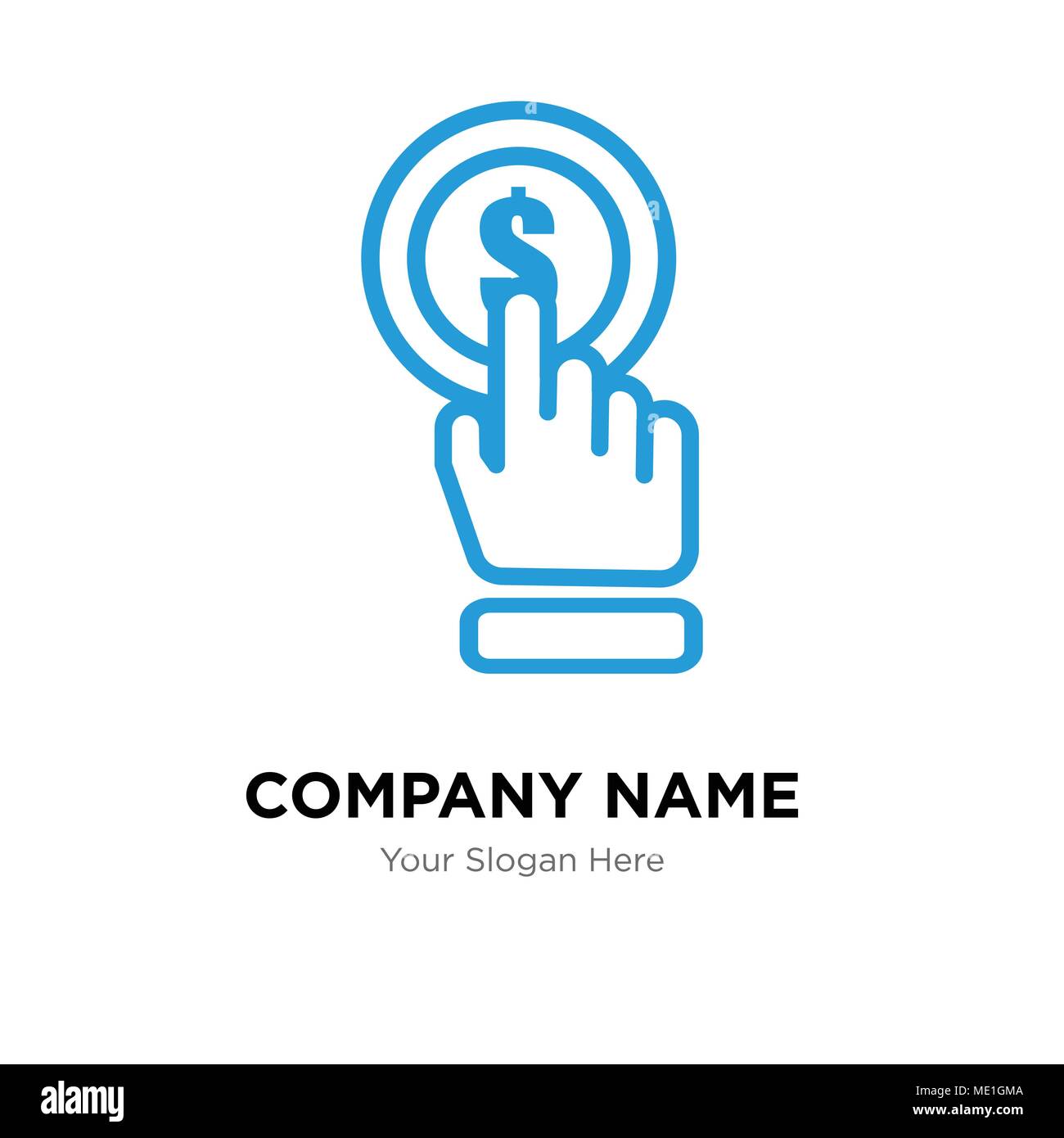 click company logo design template, Business corporate vector icon ...
