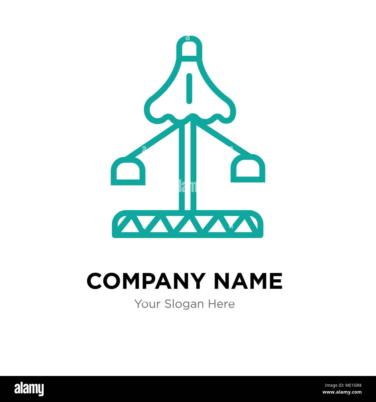 Fair company logo design template, Business corporate vector icon Stock ...