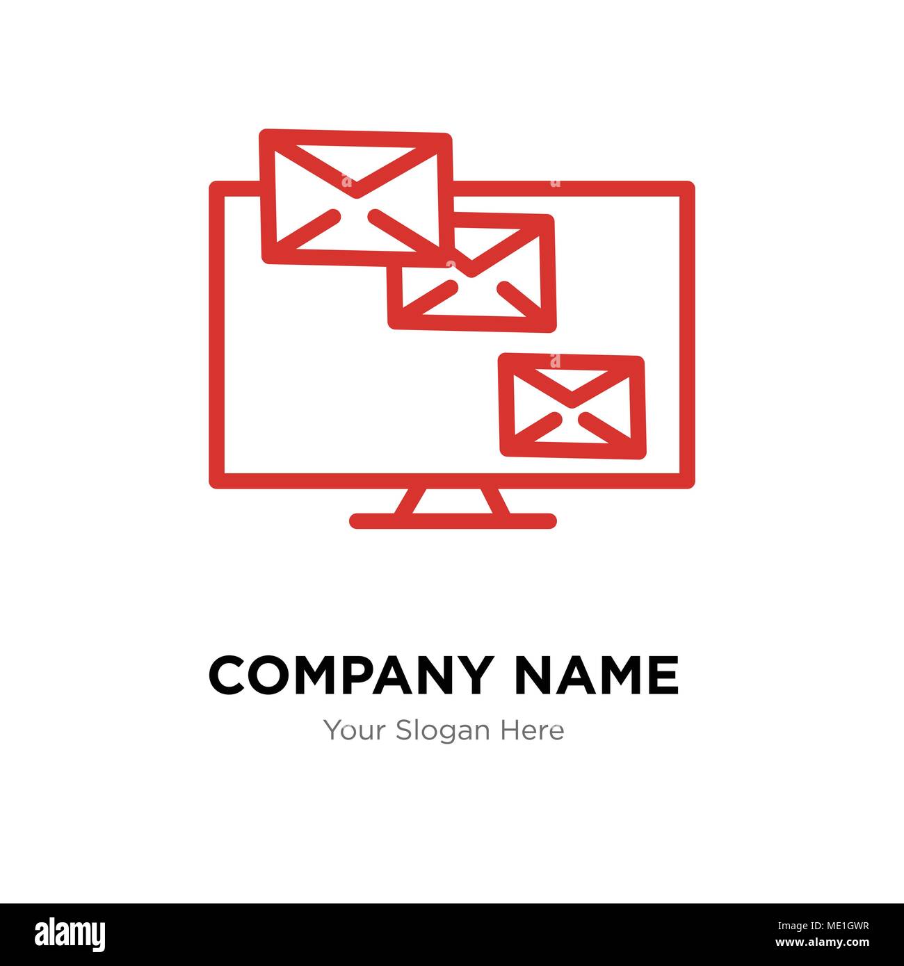 Stock icon flat sign Stock Vector Images - Alamy