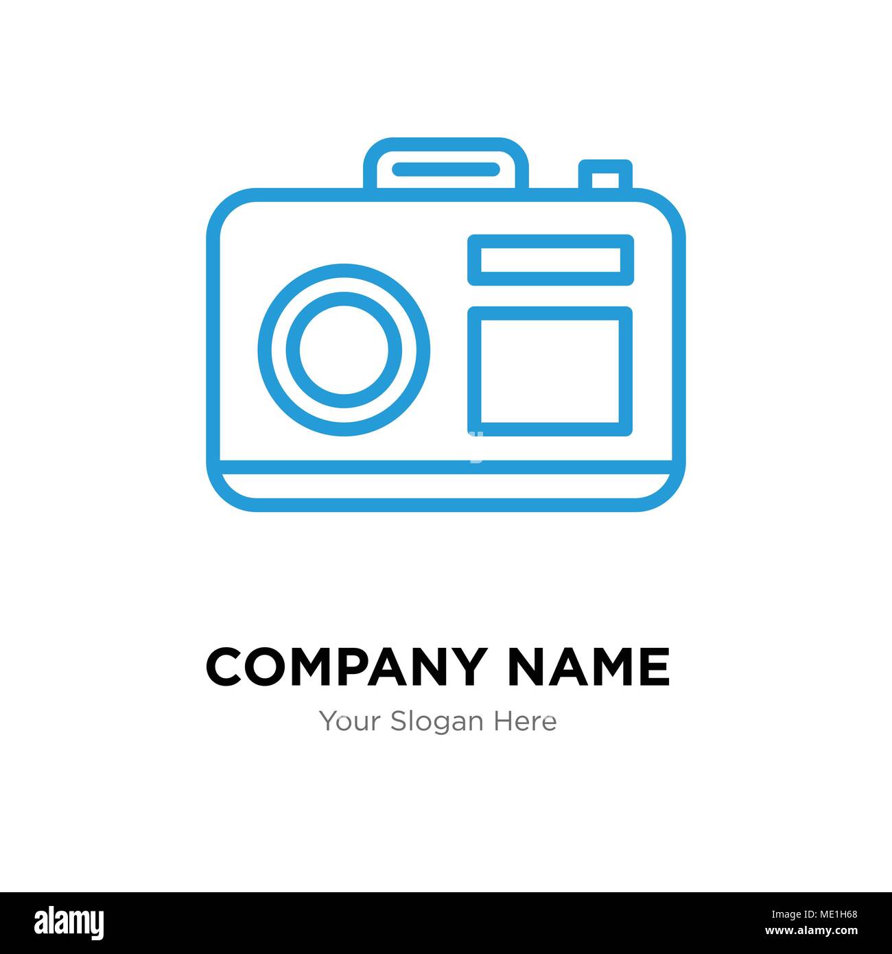 Camera company logo design template, Business corporate vector icon ...
