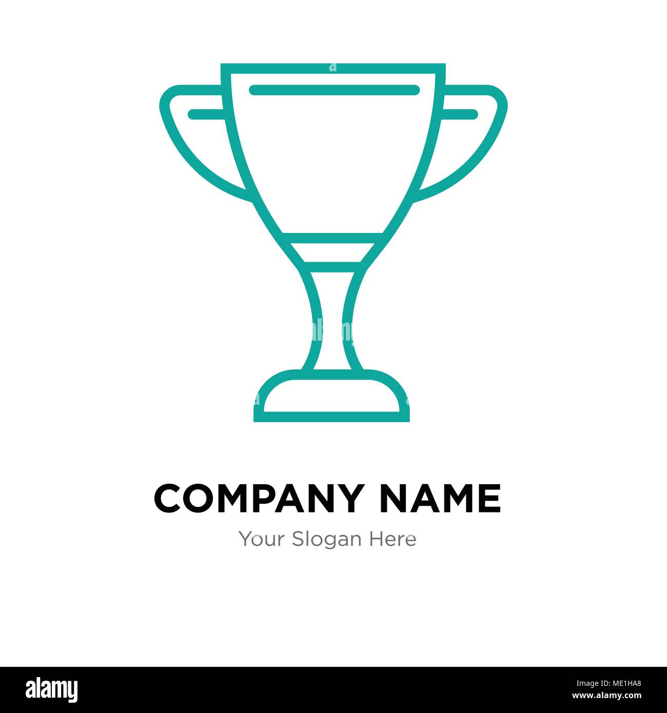 cup company logo design template, Business corporate vector icon Stock ...