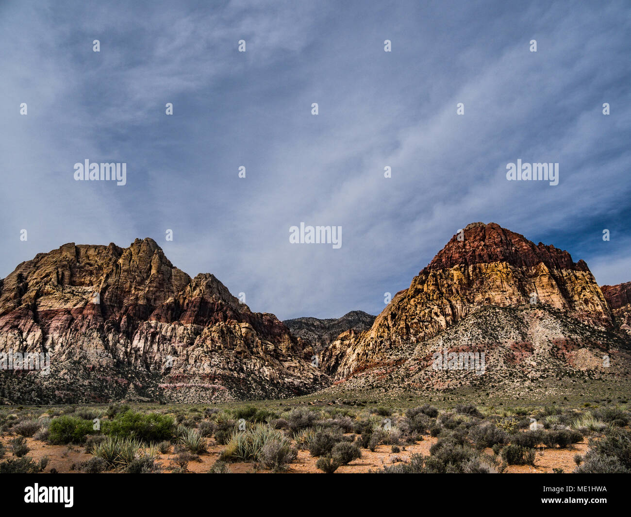 red rock canyon national conservation area, nevada Stock Photo - Alamy