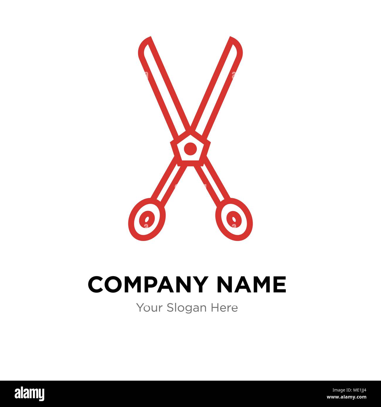 Scissors vector vectors hi-res stock photography and images - Alamy