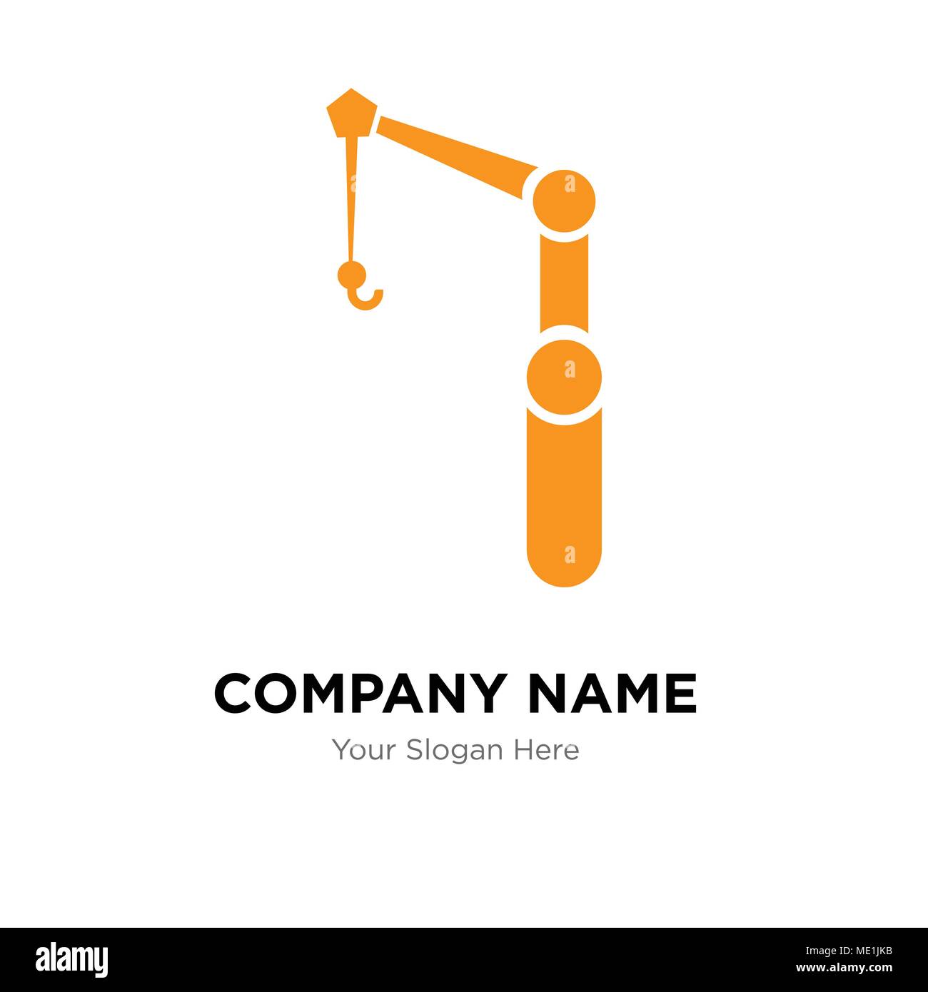 Crane company logo design template, Business corporate vector icon ...