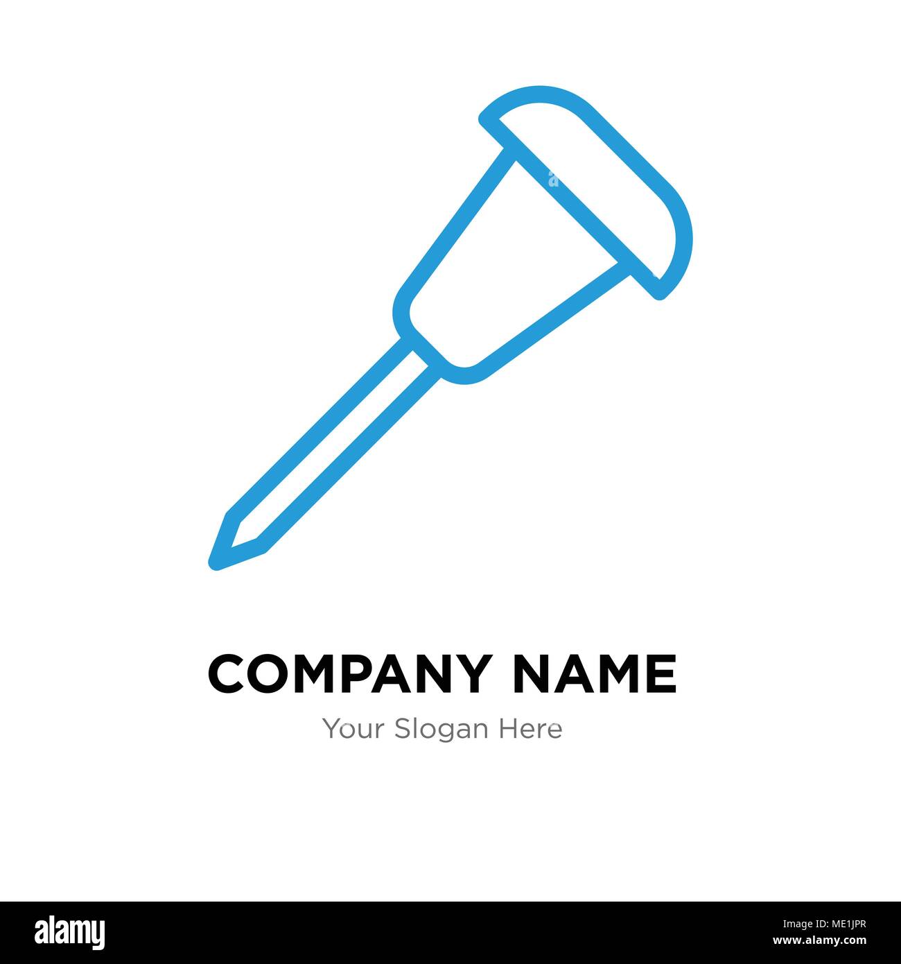 Pushpin company logo design template, Business corporate vector icon ...