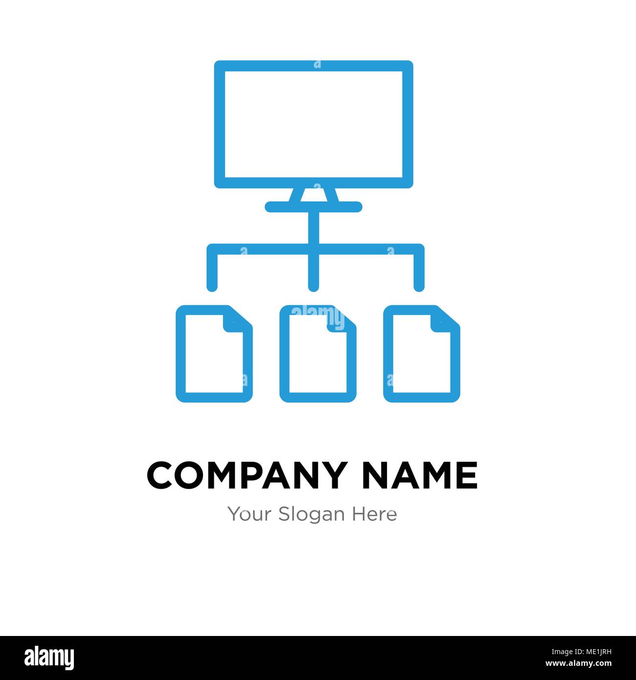 Process flow icon Stock Vector Images - Alamy