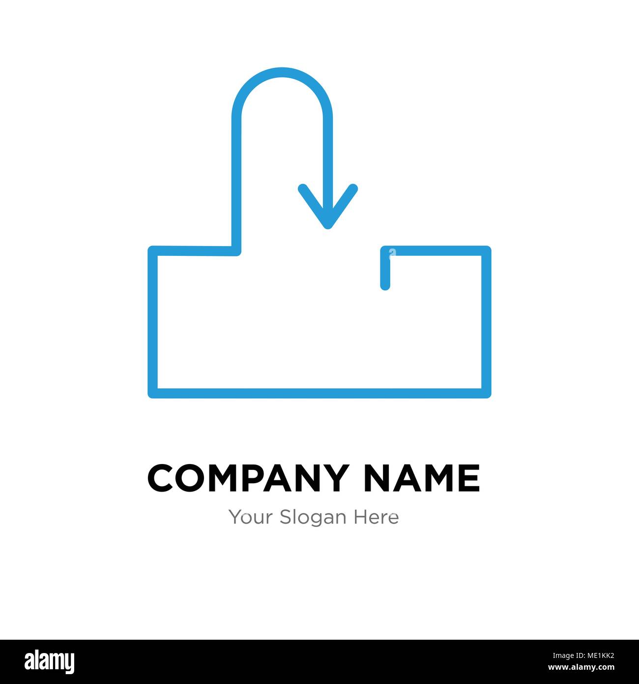 Inbox company logo design template, Business corporate vector icon ...