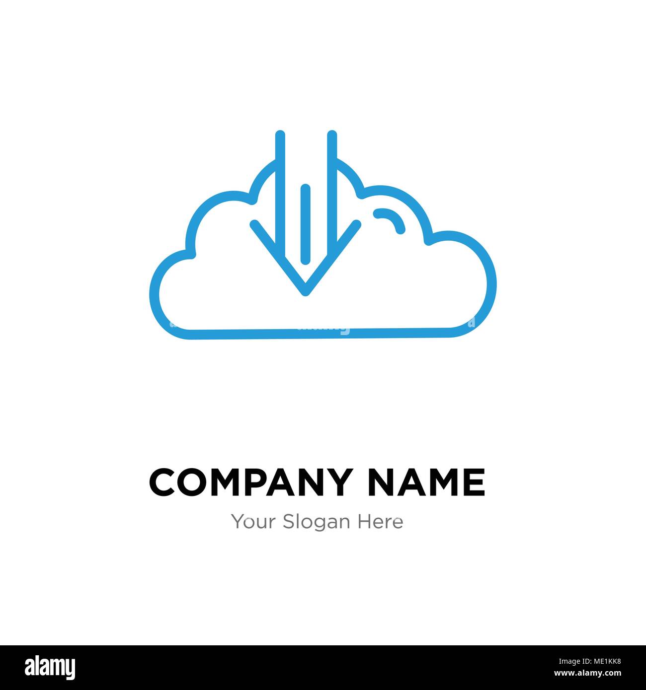 download company logo design template, Business corporate vector icon ...