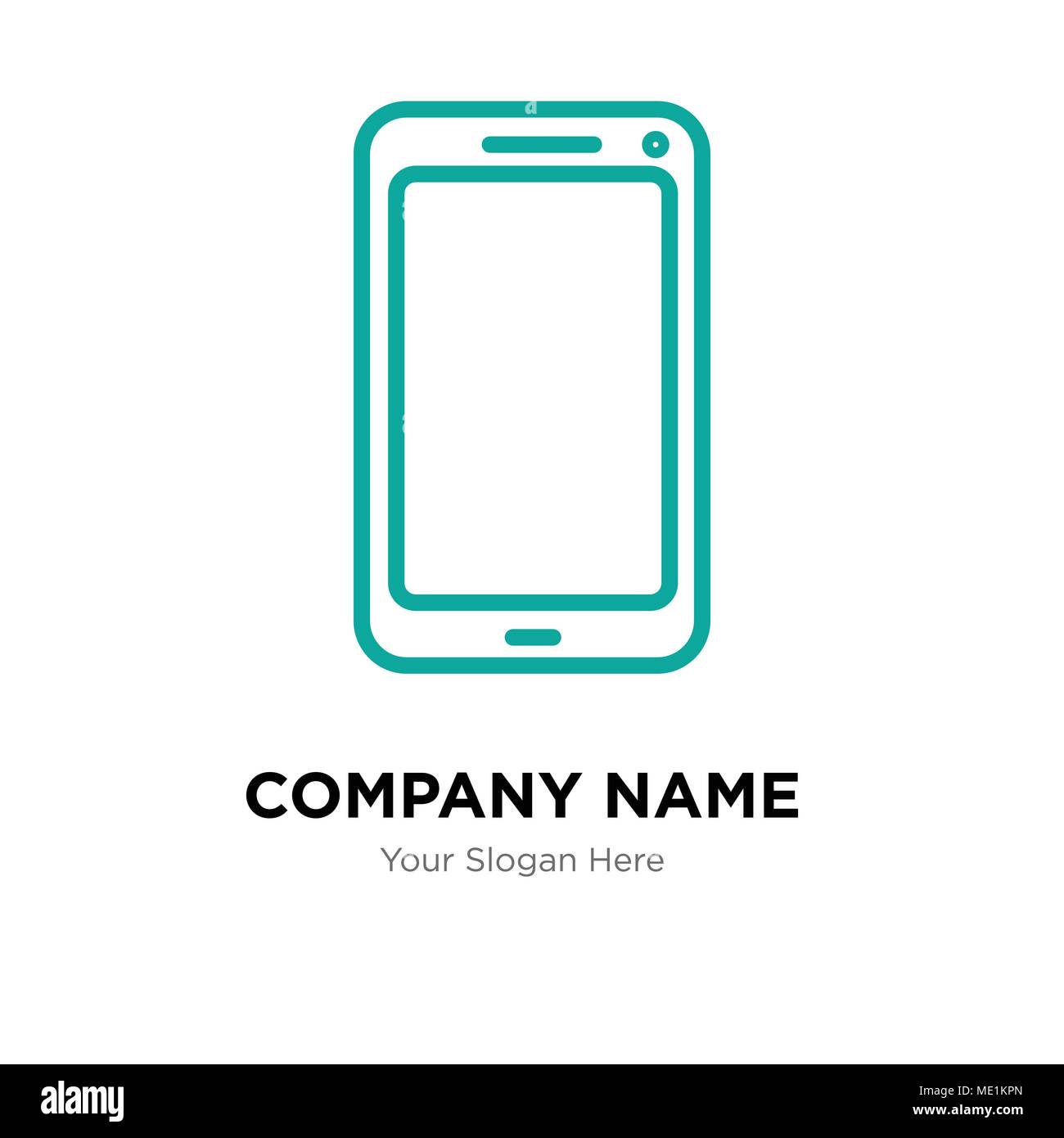 Smartphone company logo design template, Business corporate vector icon ...