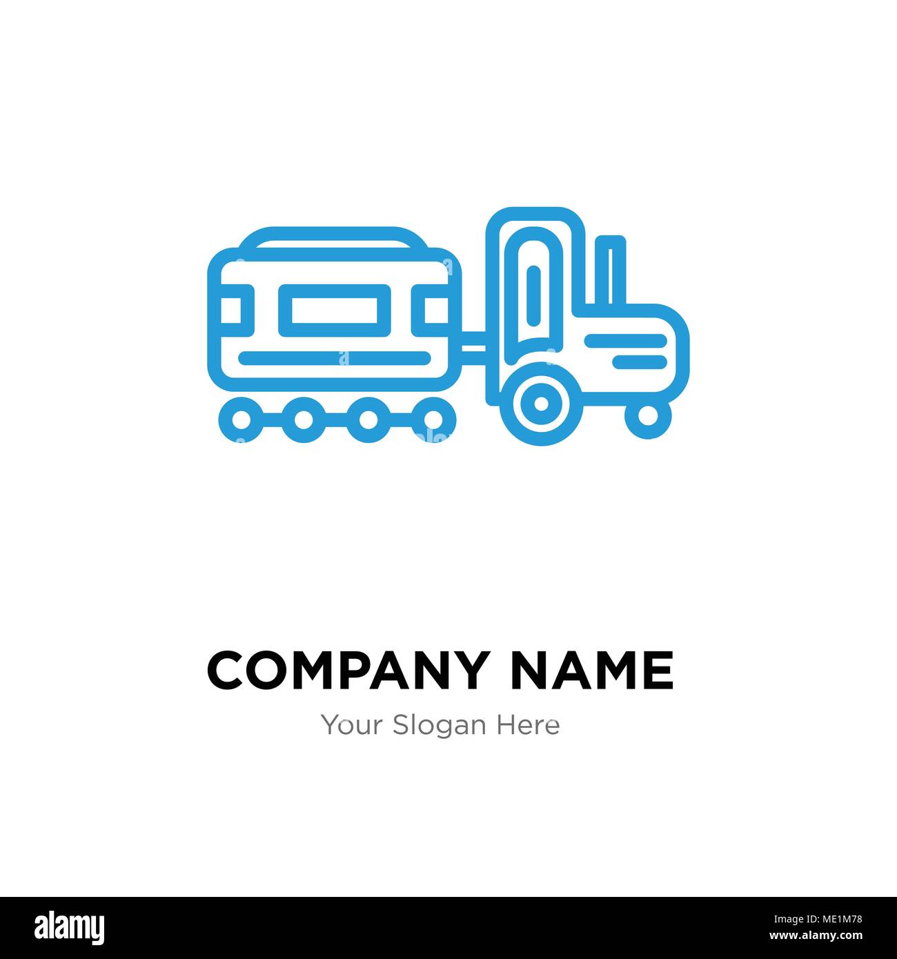 Kid company logo design template, Business corporate vector icon Stock ...