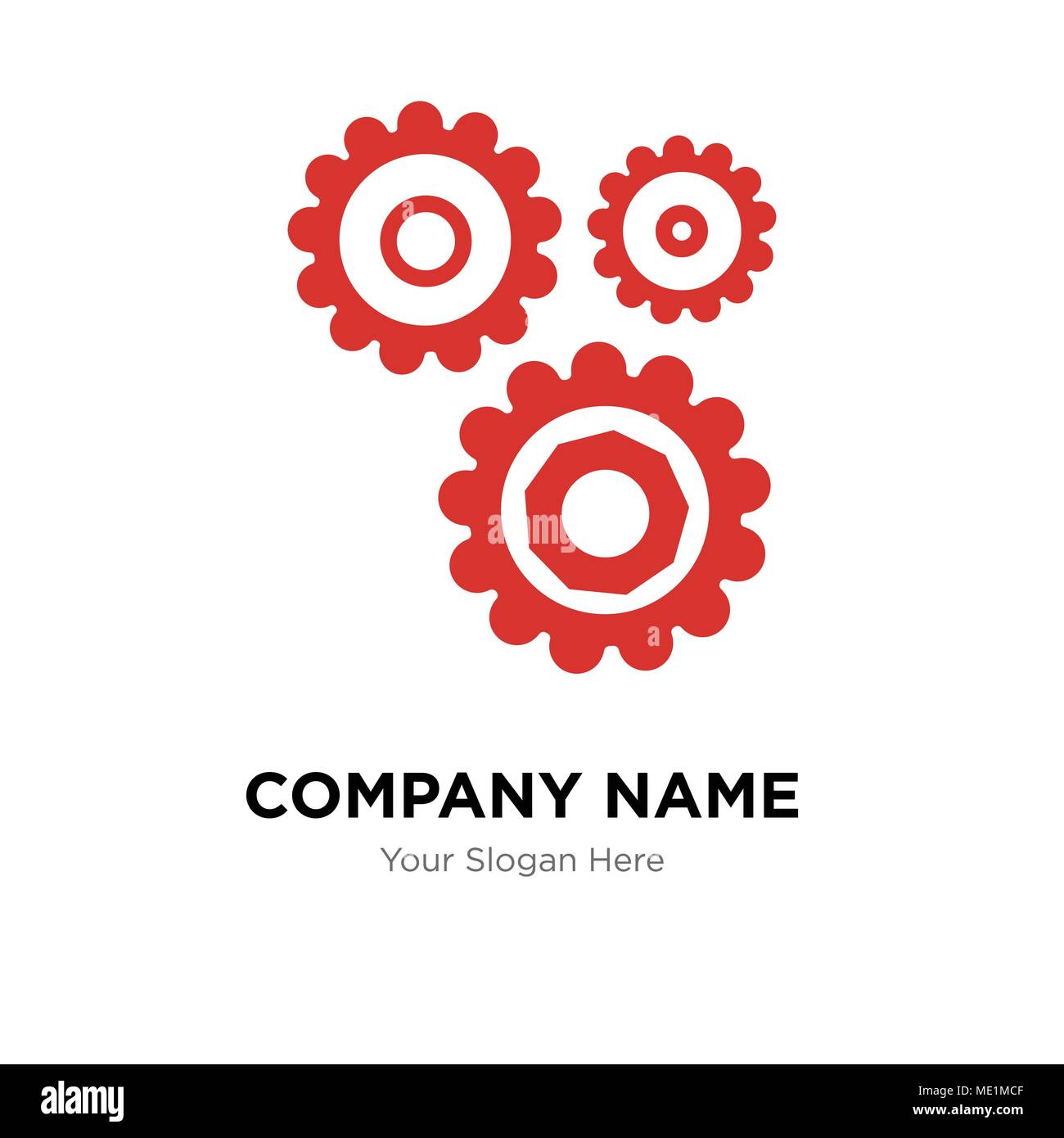 settings company logo design template, Business corporate vector icon ...