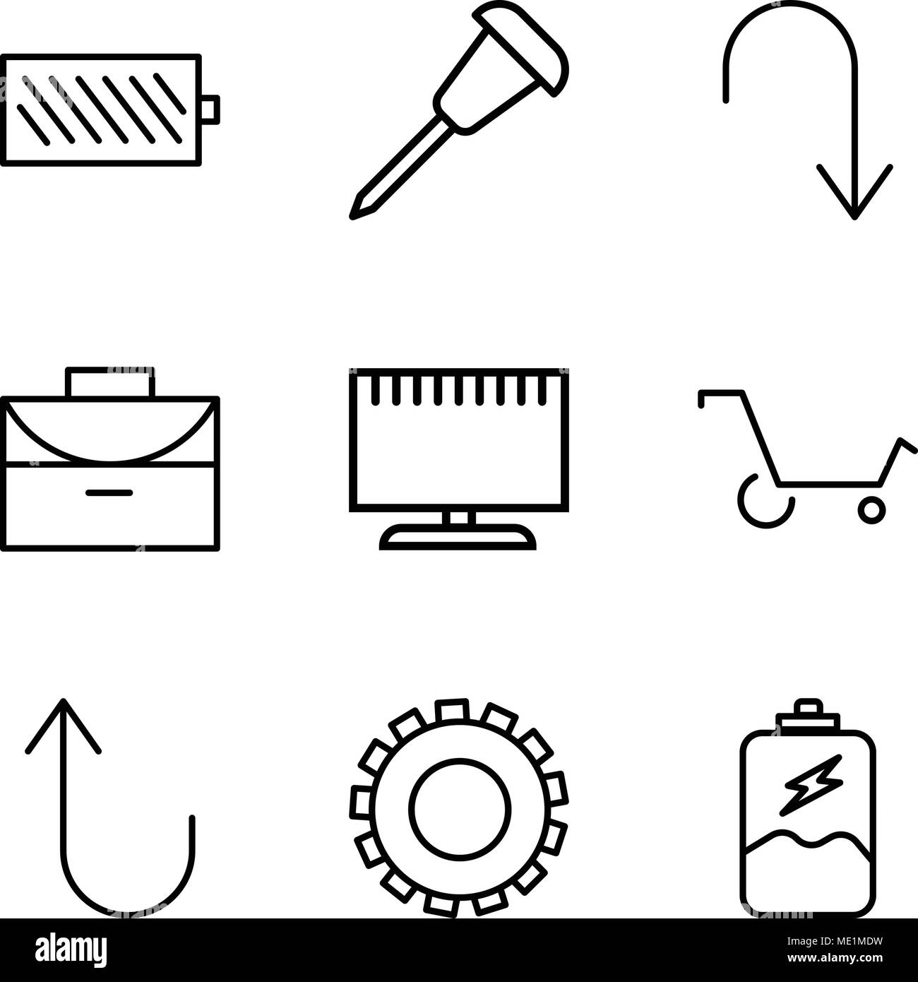 Cancel icon symbol set Stock Vector Images - Alamy