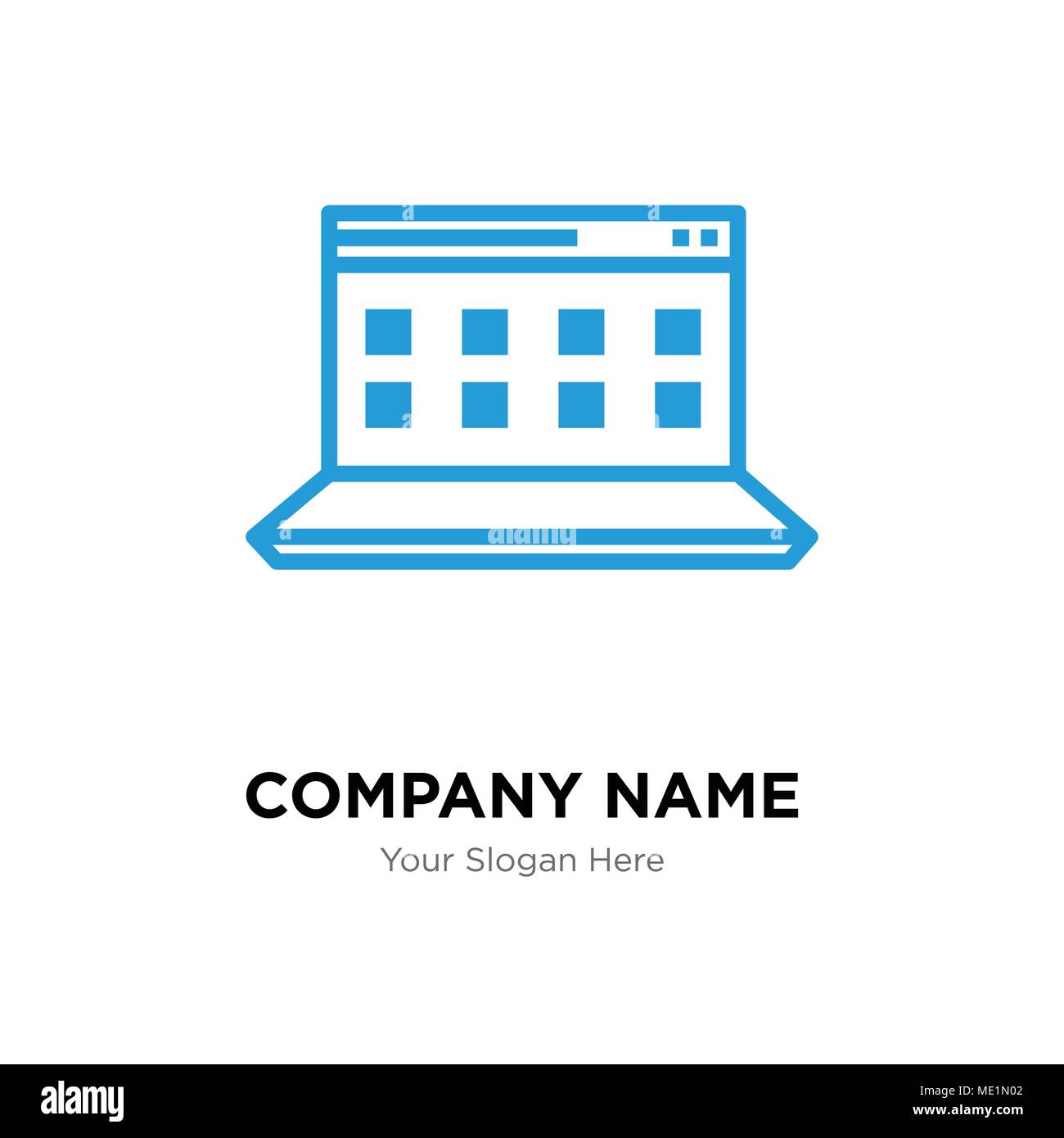 Computer company logo Stock Vector Images - Alamy