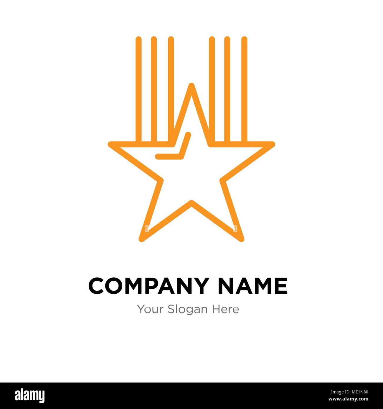 Star company logo design Stock Vector Images - Alamy