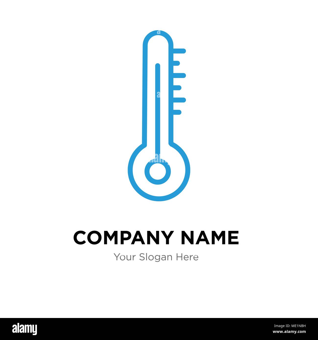 Thermometer branding icon Cut Out Stock Images & Pictures - Alamy