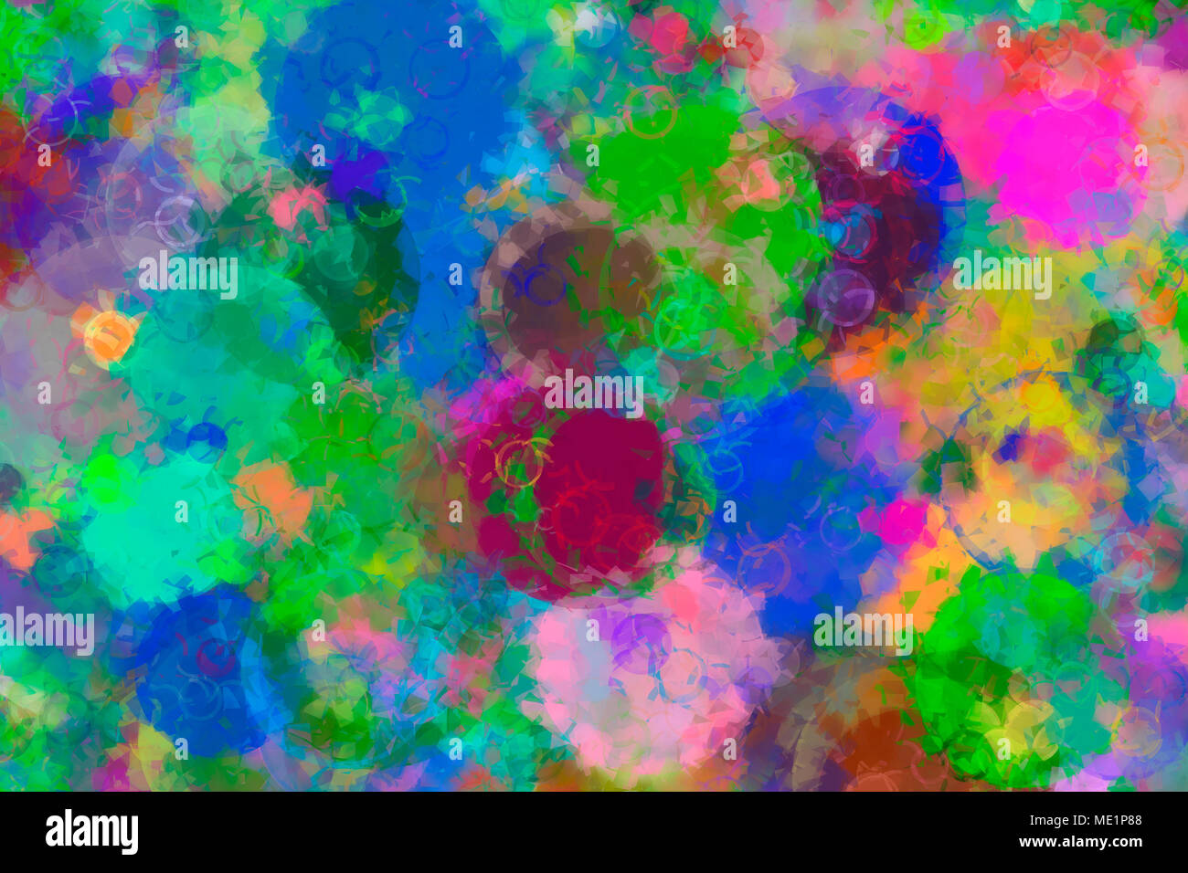 Random circle, ellipse or bubble shape, digital generative art for web ...
