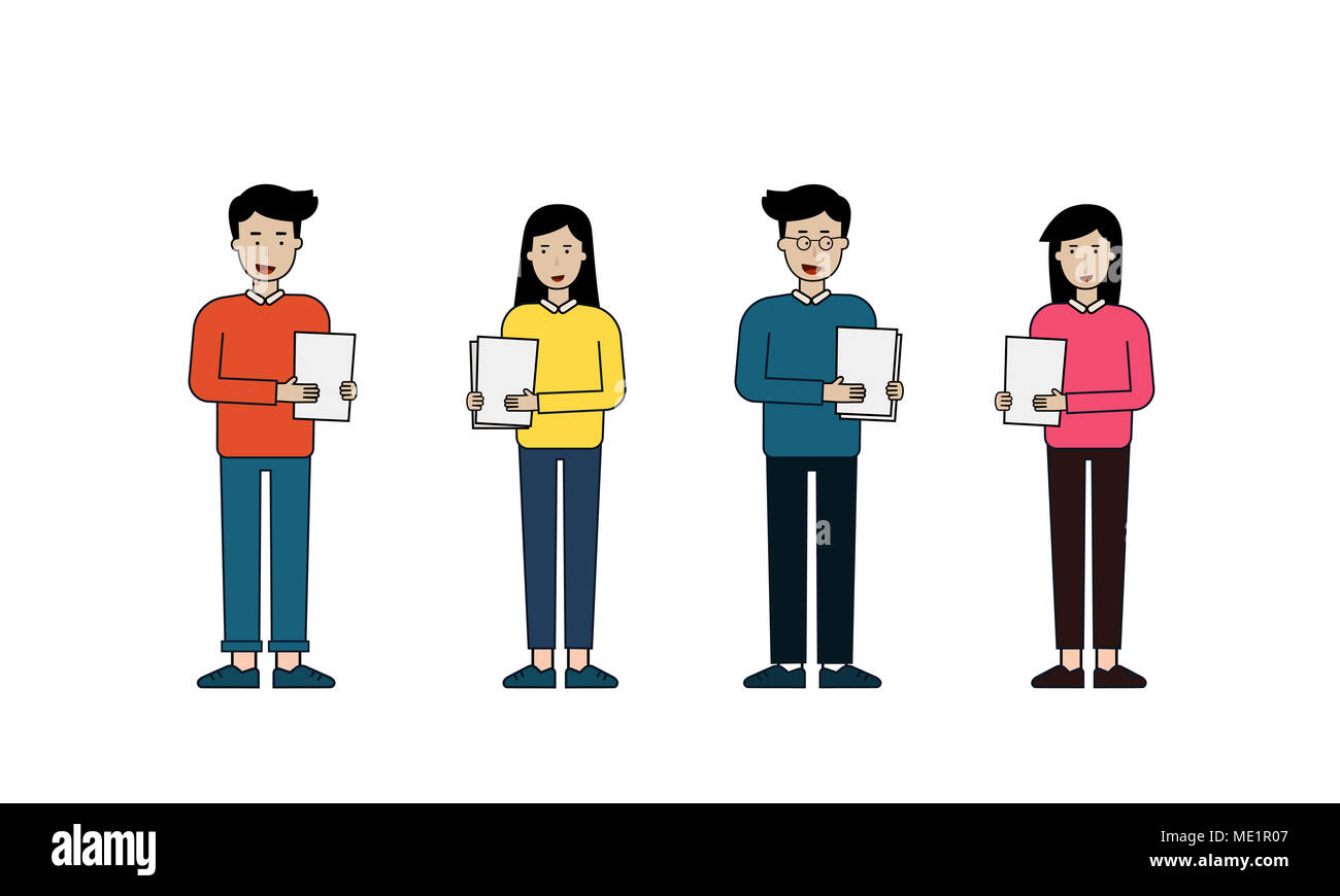 Finish job cartoon hi-res stock photography and images - Alamy