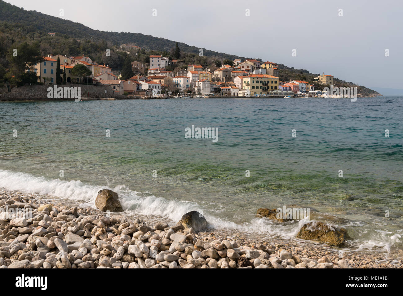 Valun village cres island croatia hi-res stock photography and images ...