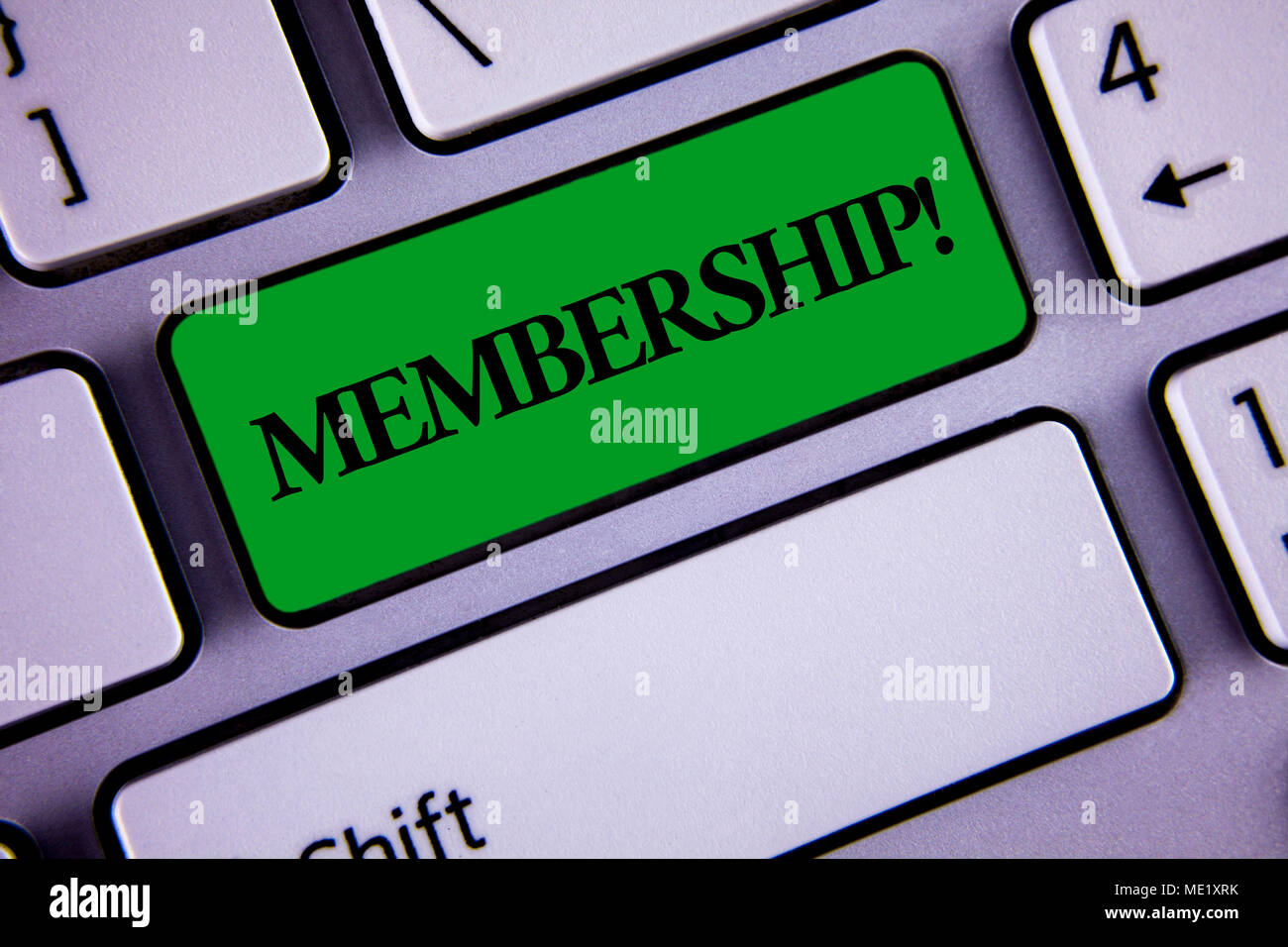 Word writing text Membership. Business concept for Being member Part of ...