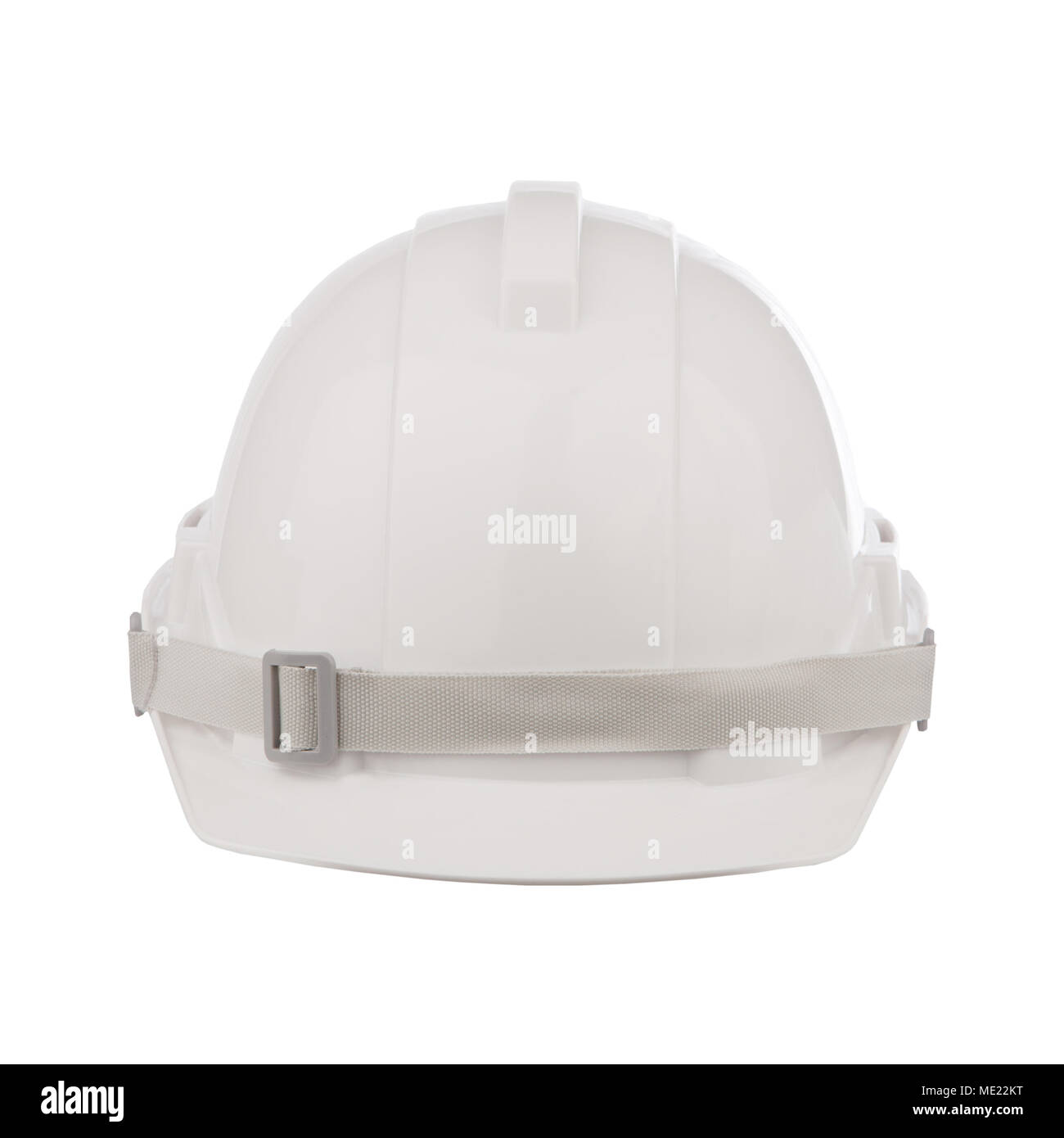 front view of safety helmet cap isolated whitefront view of safety ...