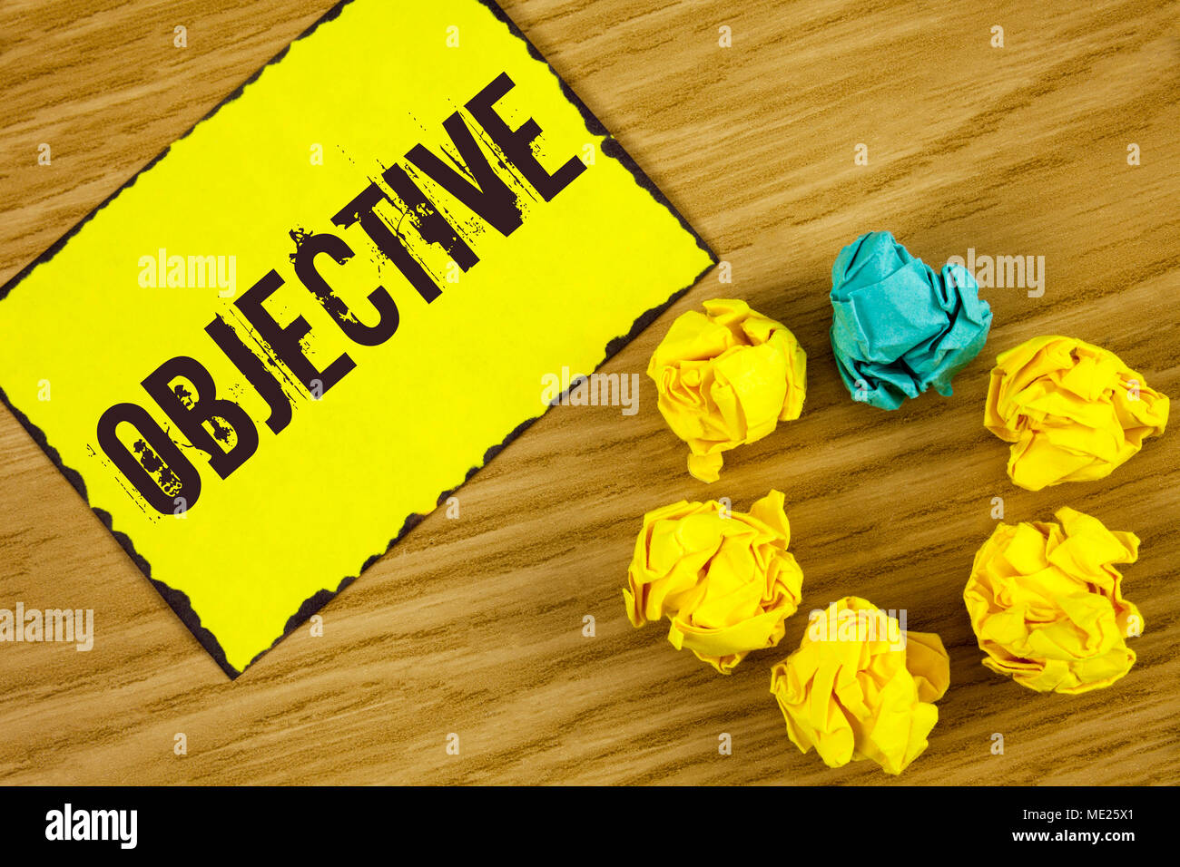 Handwriting text Objective. Concept meaning Goal planned to be achieved ...