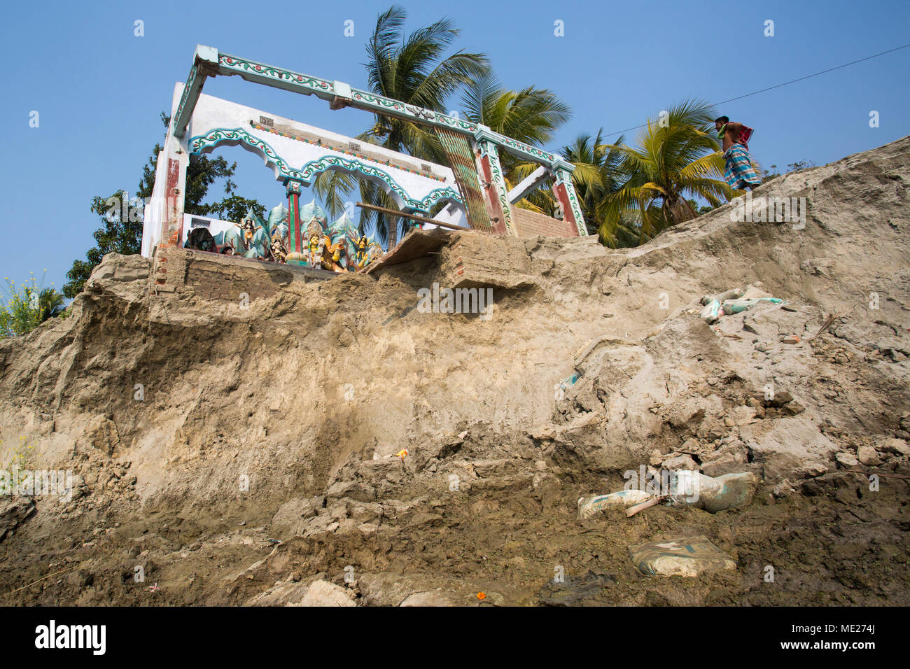 MUNSHIGONJ, BANGLADESH - JANUARY 24 : in Munshigonj near Dhaka ...