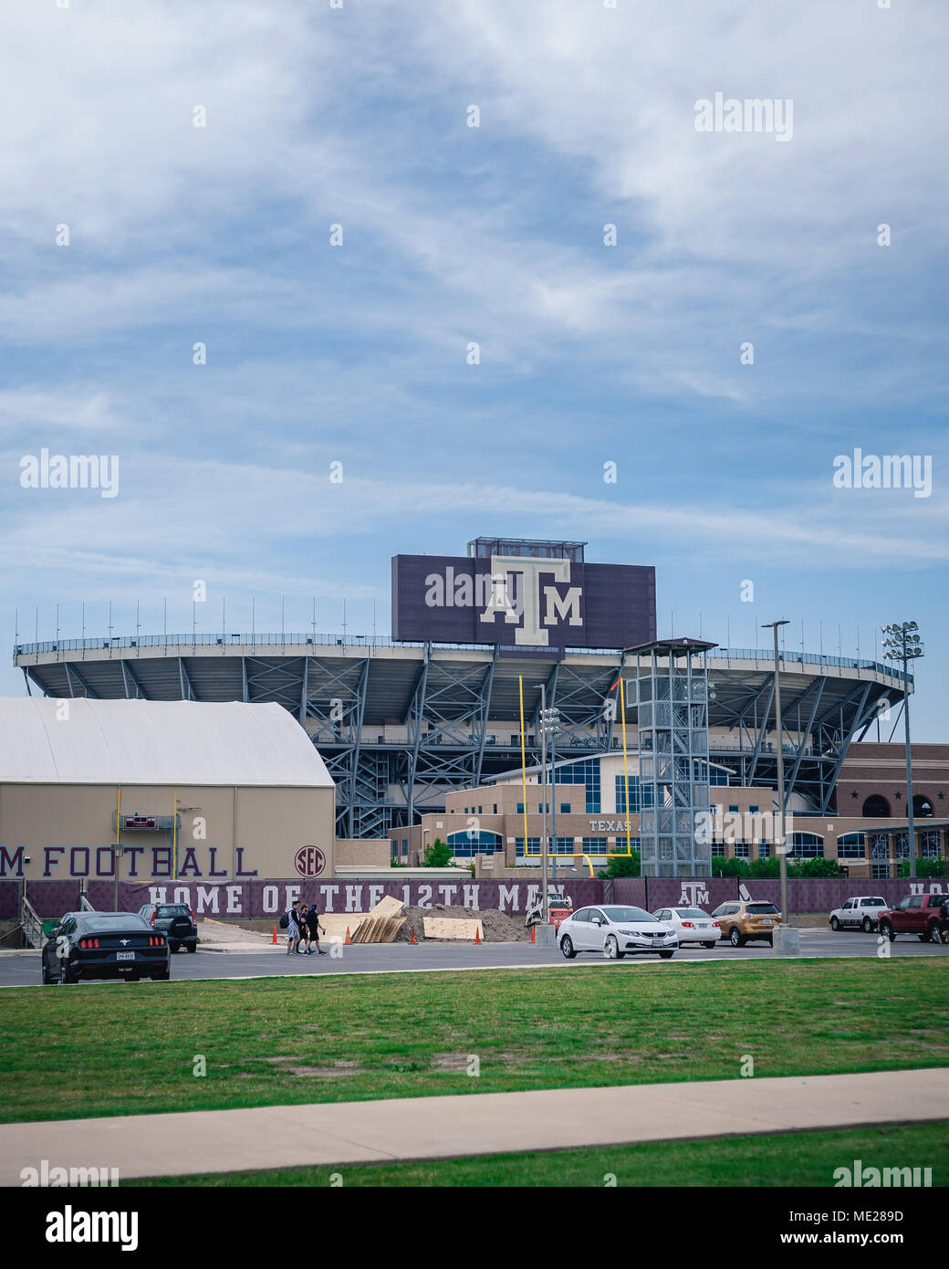 Texas A&M Kyle Field Stock Photo - Alamy