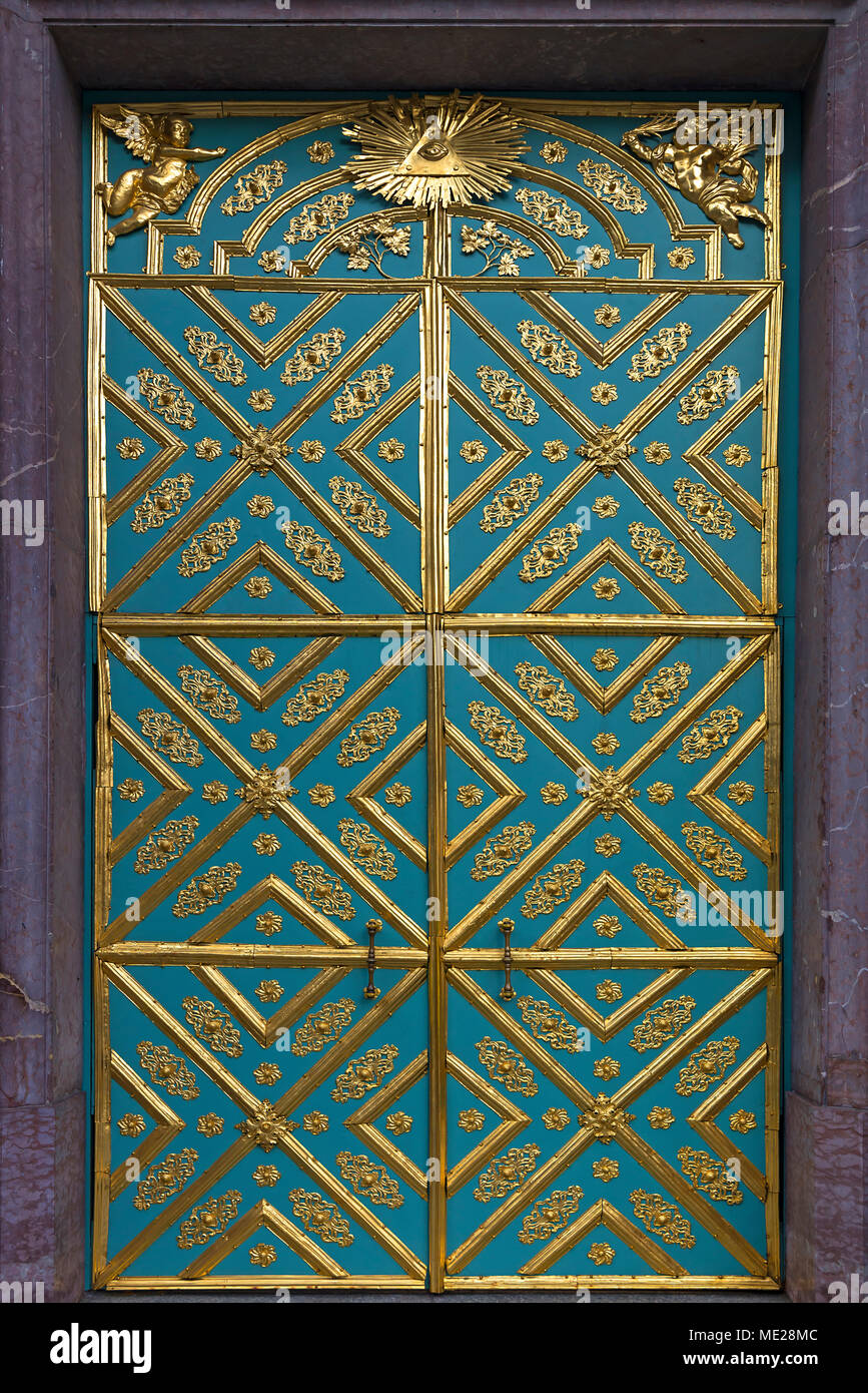 Trinity church entrance hi-res stock photography and images - Alamy