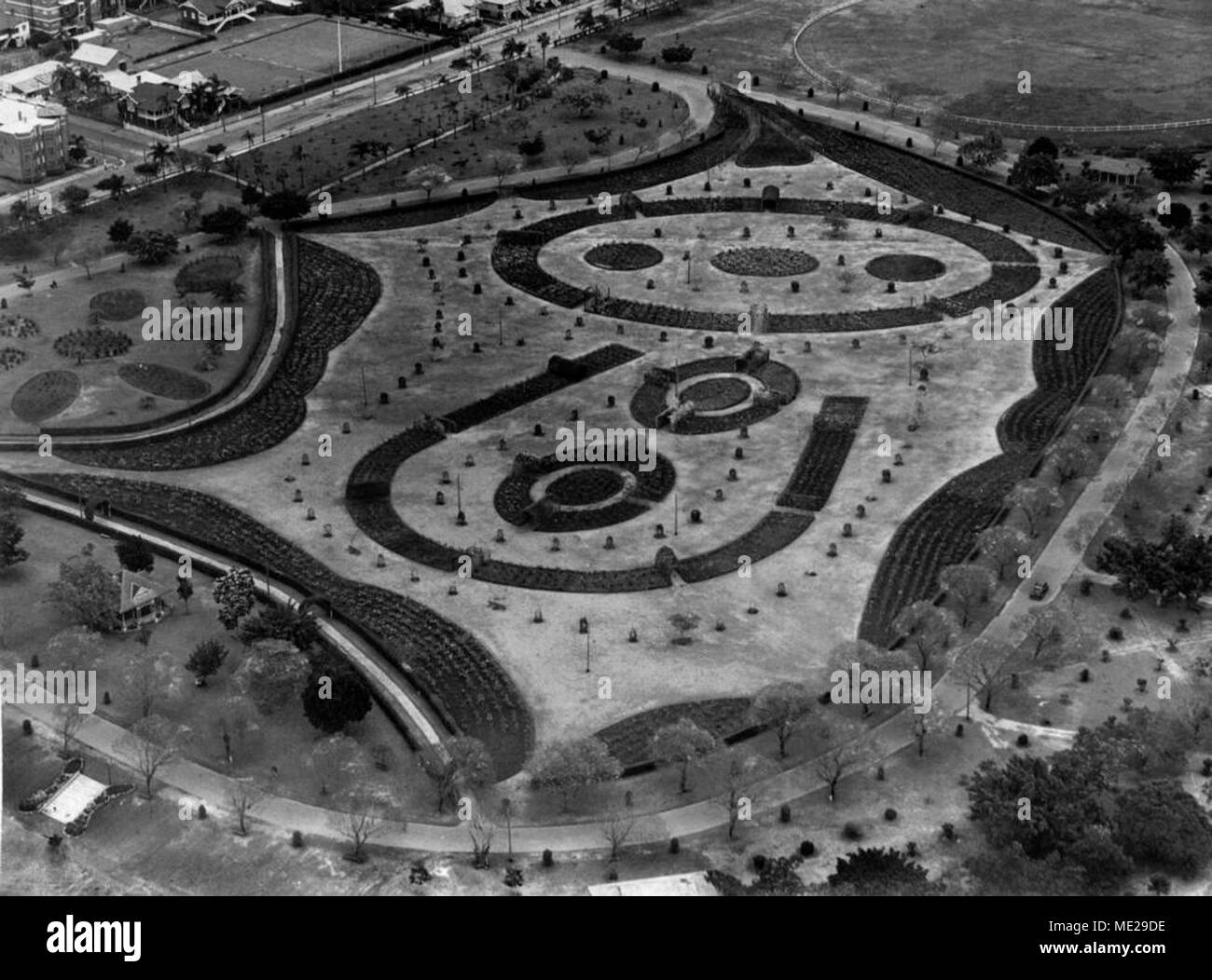 New Farm Park, Brisbane, Queensland, 1937 Stock Photo - Alamy