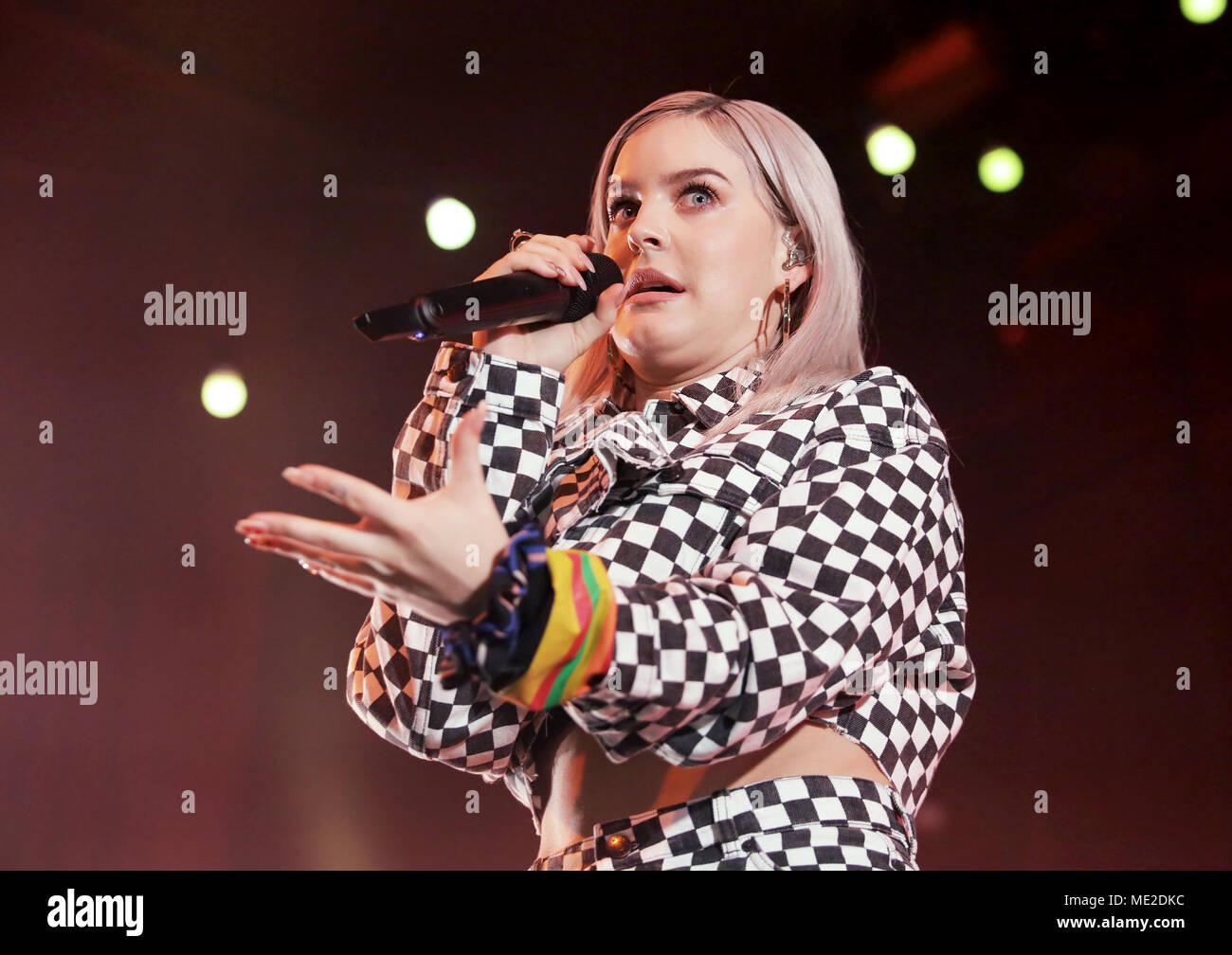 Anne Marie performs at Manchester O2 Ritz Featuring: Anne Marie Where ...