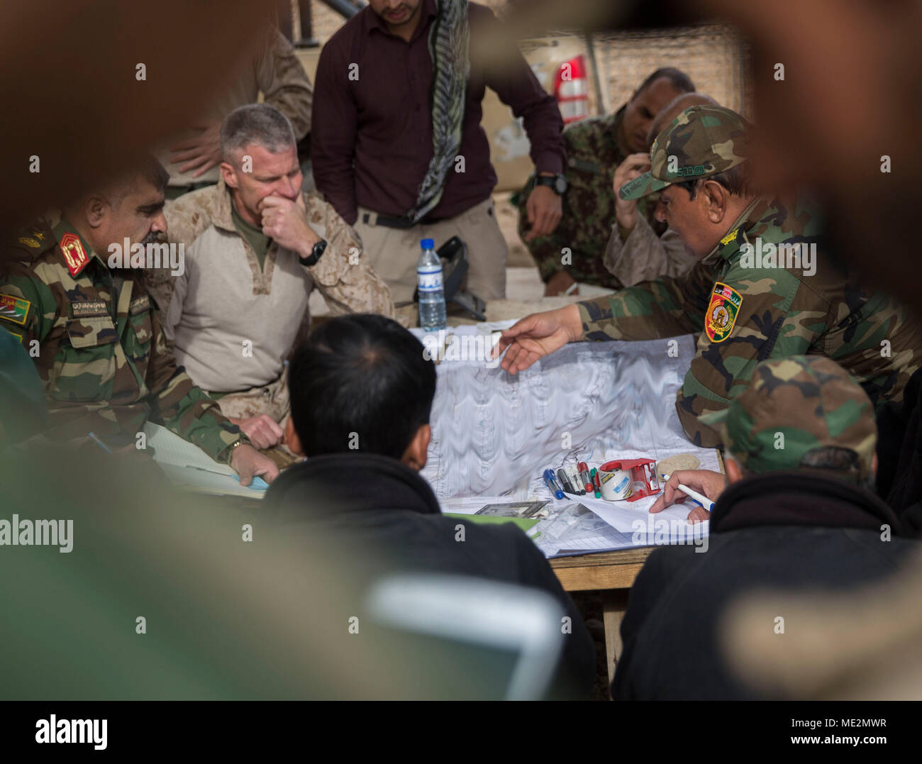 Afghan National Army Brig. Gen. Abdul Raziq Hotak, the commander of the ...