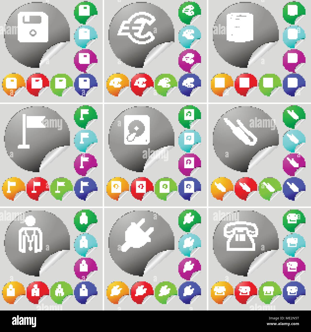 Rou icon Stock Vector Images - Alamy