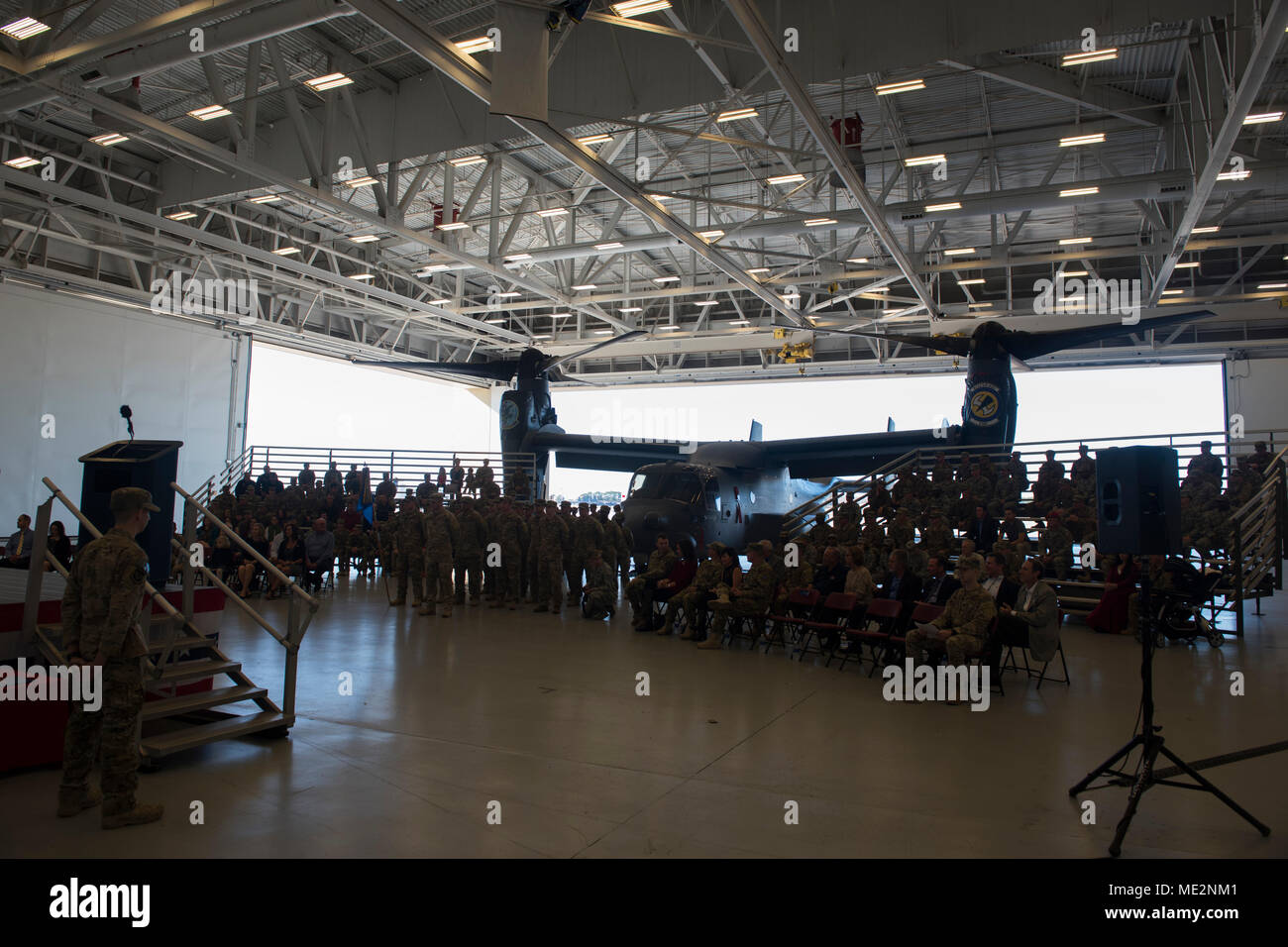 Air Commandos attend the 8th Special Operations Squadron change of ...