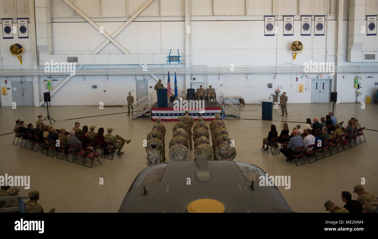 Air Commandos attend the 8th Special Operations Squadron change of ...
