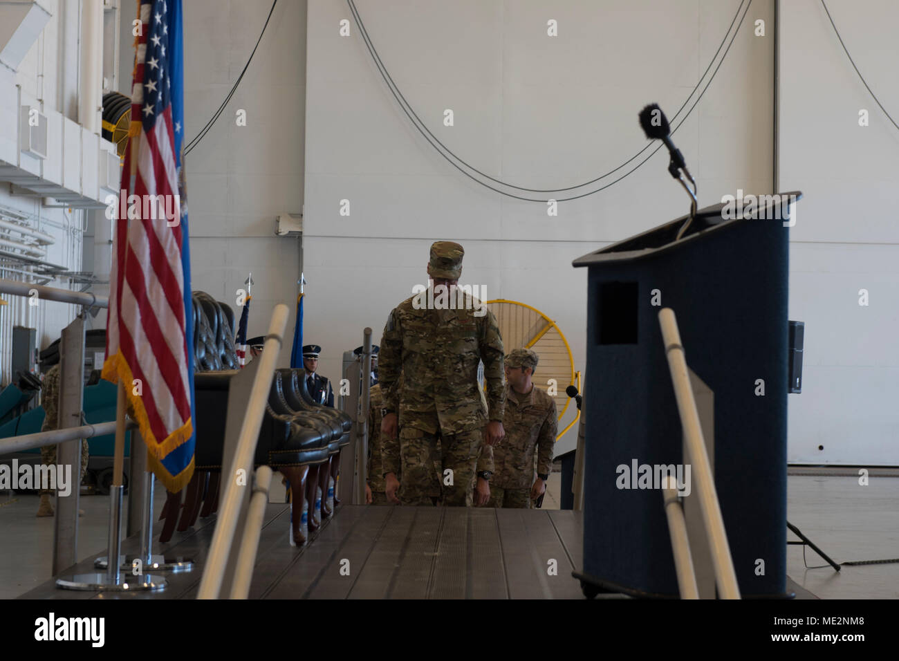 Air Commandos attend the 8th Special Operations Squadron change of ...