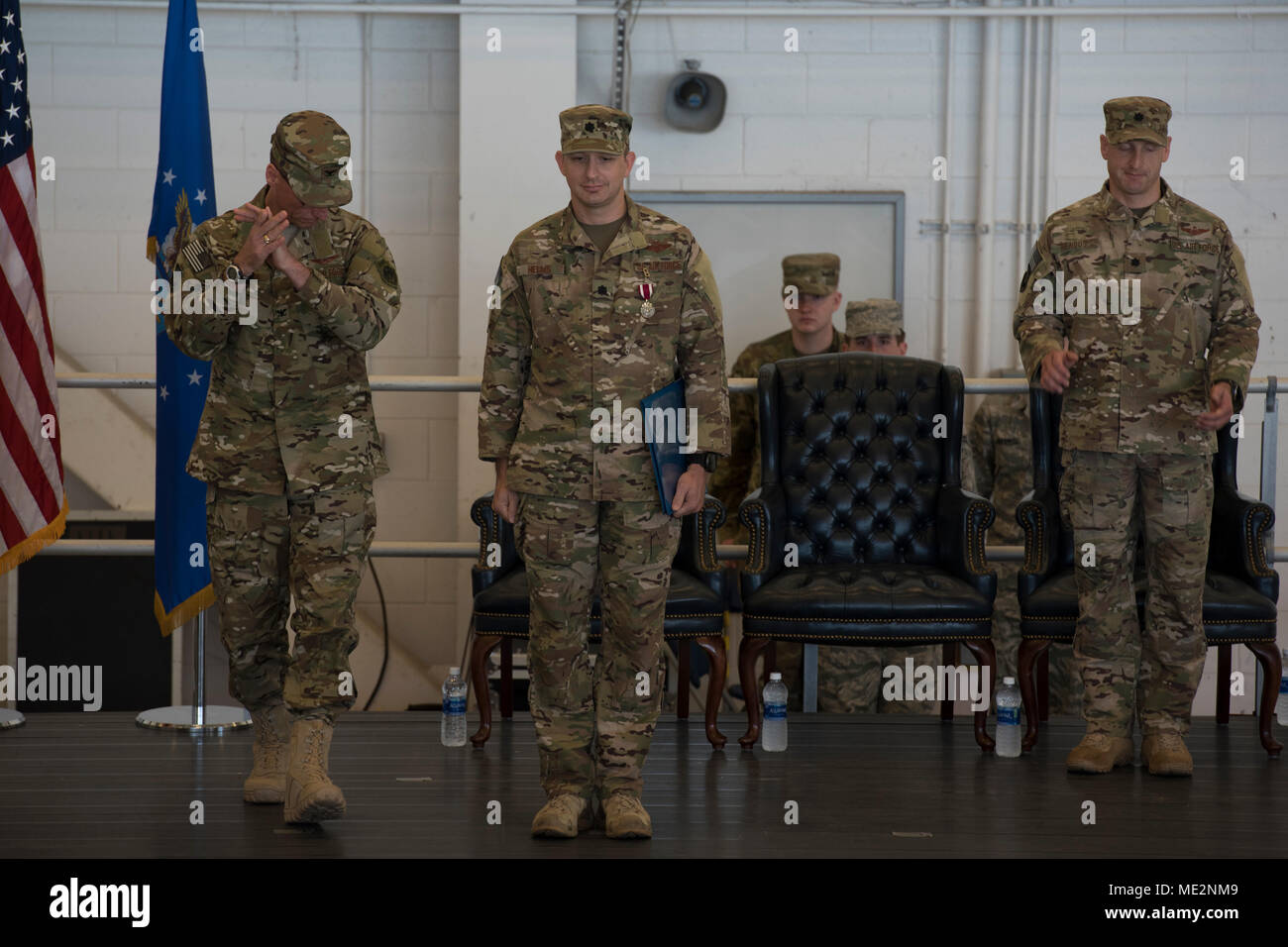 Air Commandos attend the 8th Special Operations Squadron change of ...