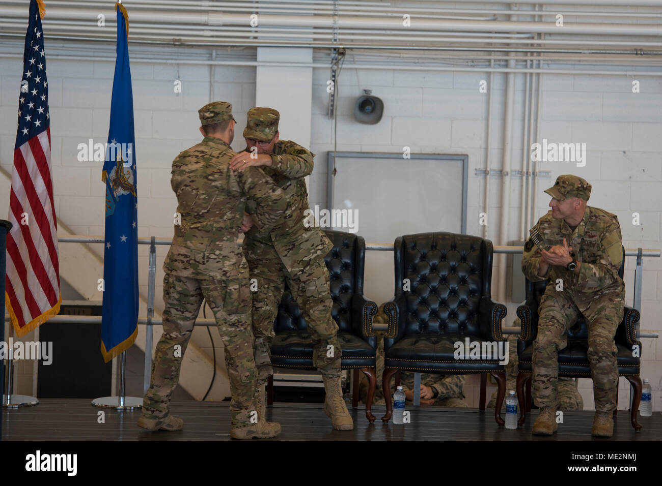 Air Commandos attend the 8th Special Operations Squadron change of ...