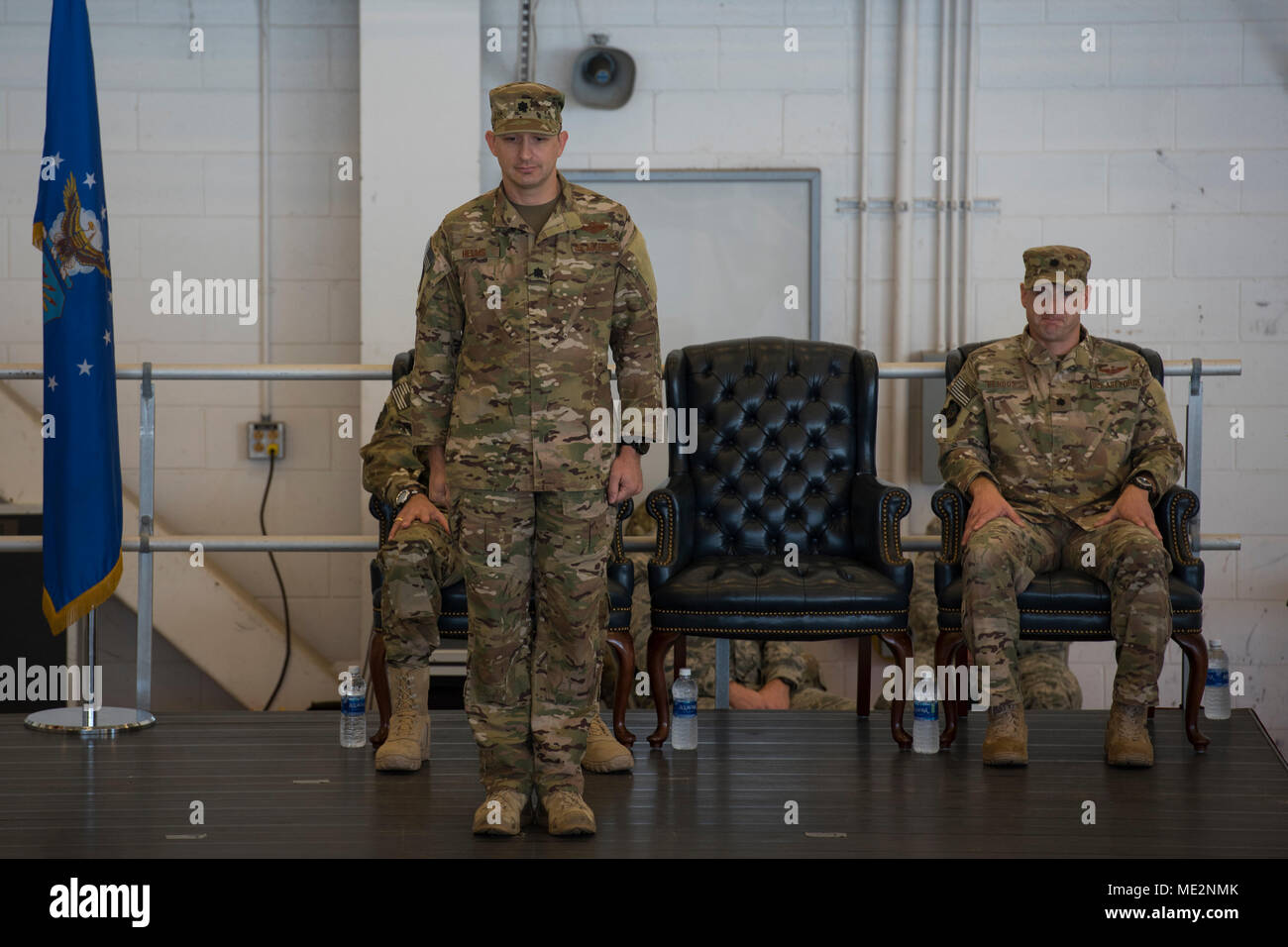 Air Commandos attend the 8th Special Operations Squadron change of ...