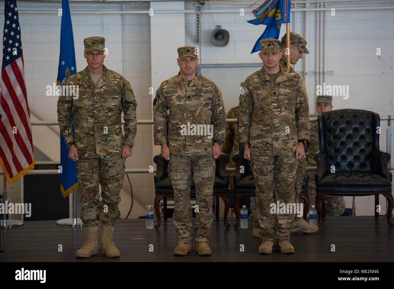 Air Commandos attend the 8th Special Operations Squadron change of ...