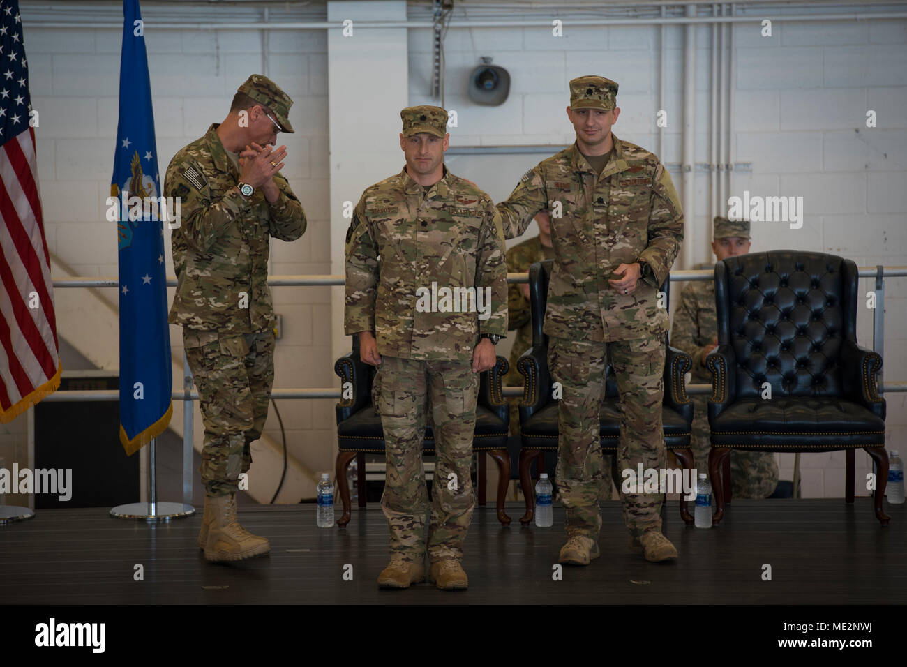 Air Commandos attend the 8th Special Operations Squadron change of ...