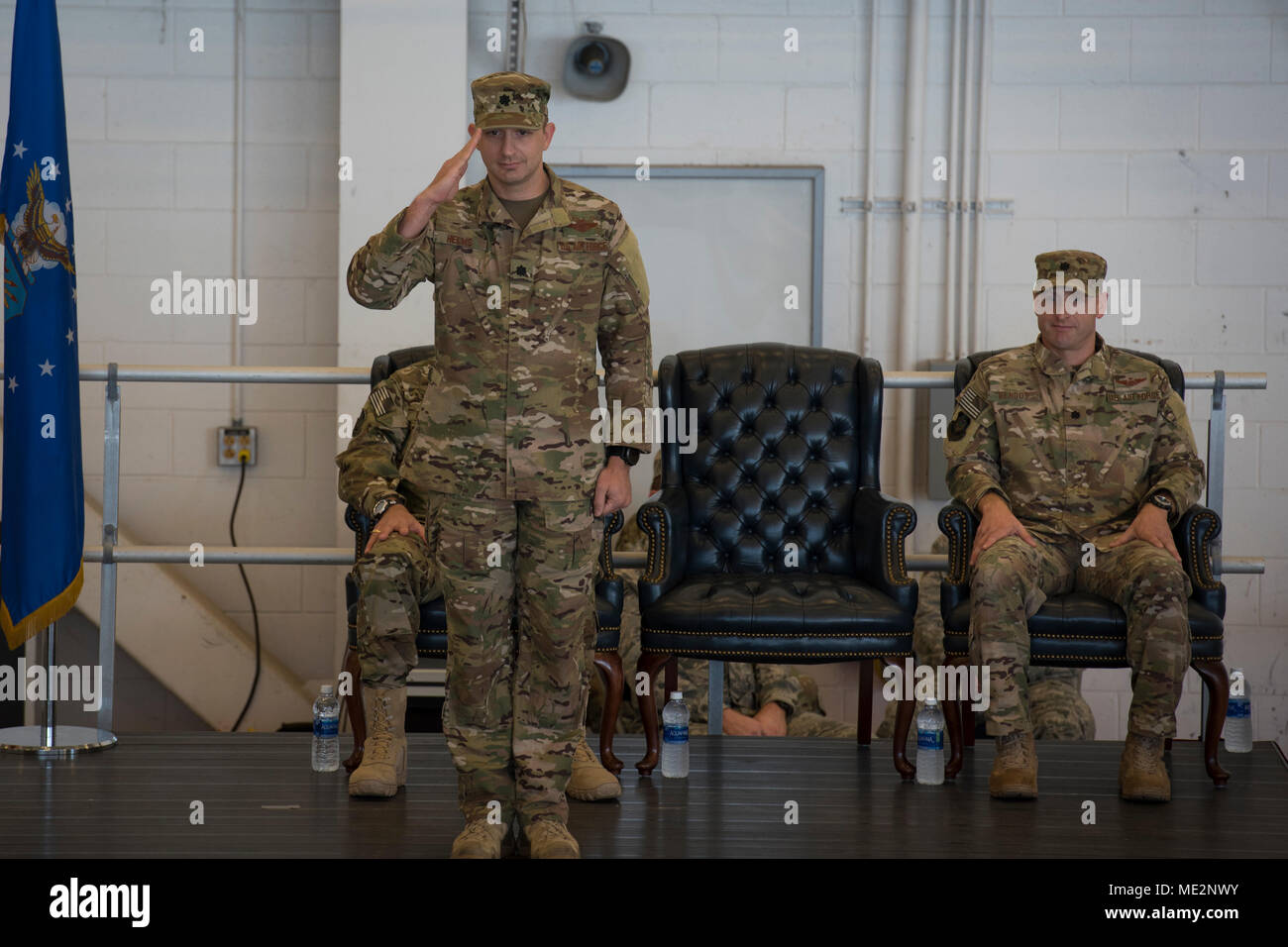 Air Commandos attend the 8th Special Operations Squadron change of ...