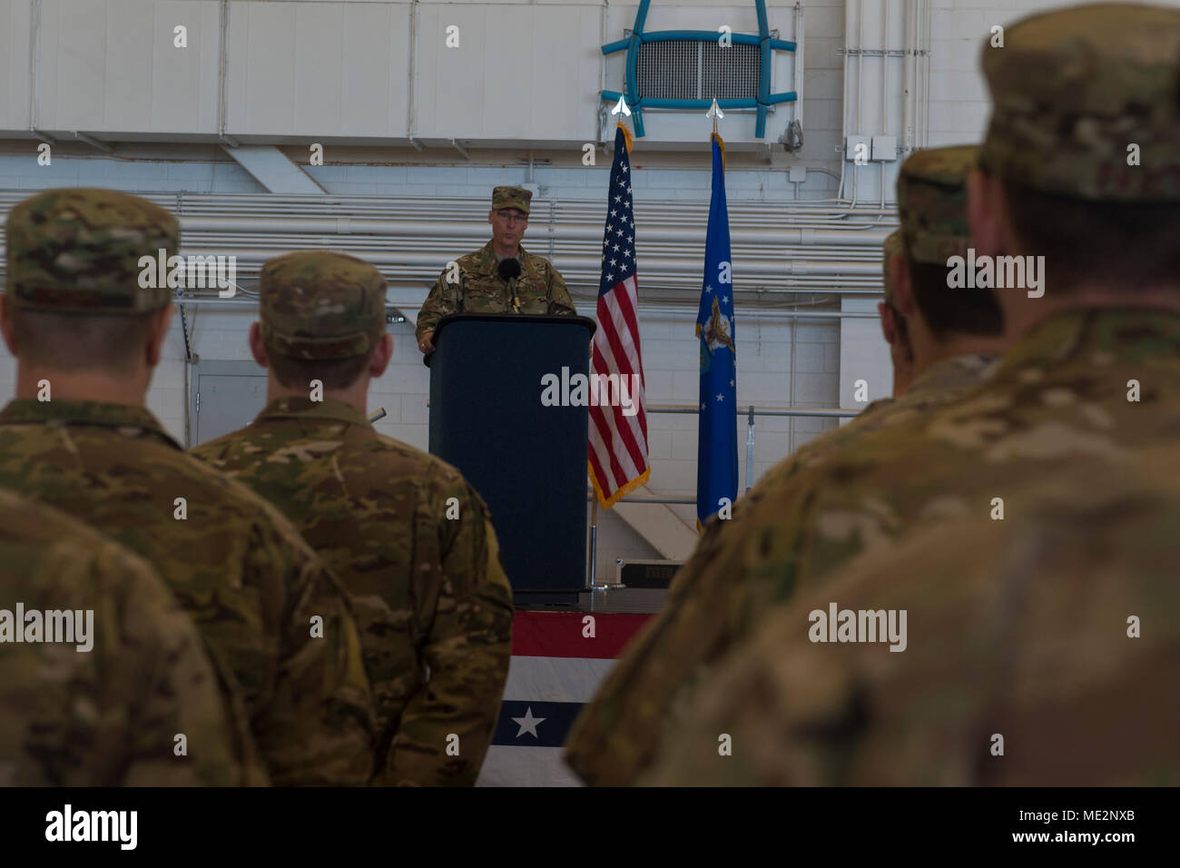 Air Commandos attend the 8th Special Operations Squadron change of ...
