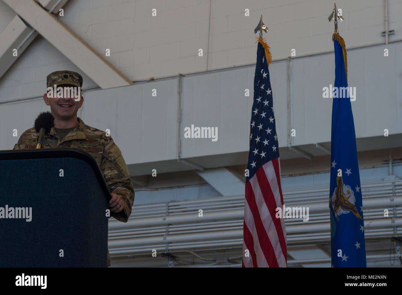 Air Commandos attend the 8th Special Operations Squadron change of ...