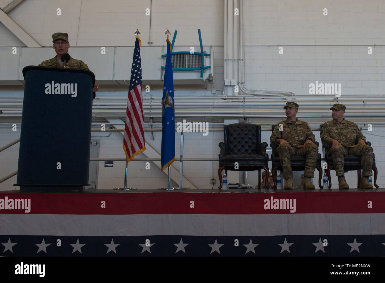 Air Commandos attend the 8th Special Operations Squadron change of ...