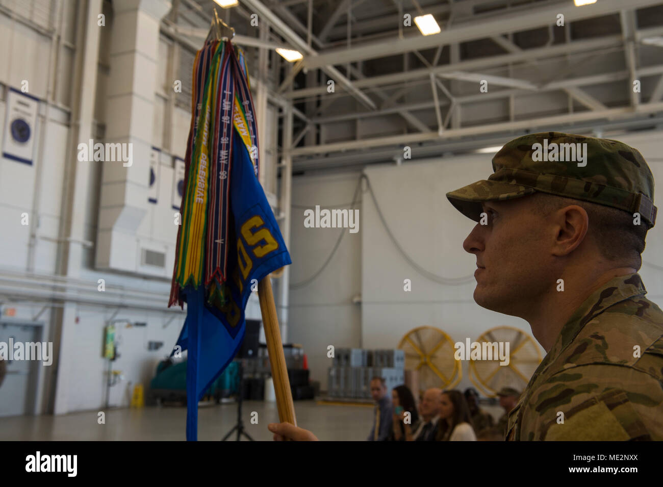 Air Commandos attend the 8th Special Operations Squadron change of ...