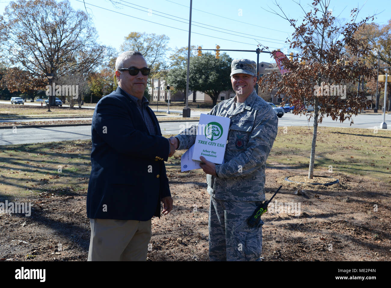U.S. Air Force Lt. Col. Robert Grover, 20th Civil Engineer Squadron ...